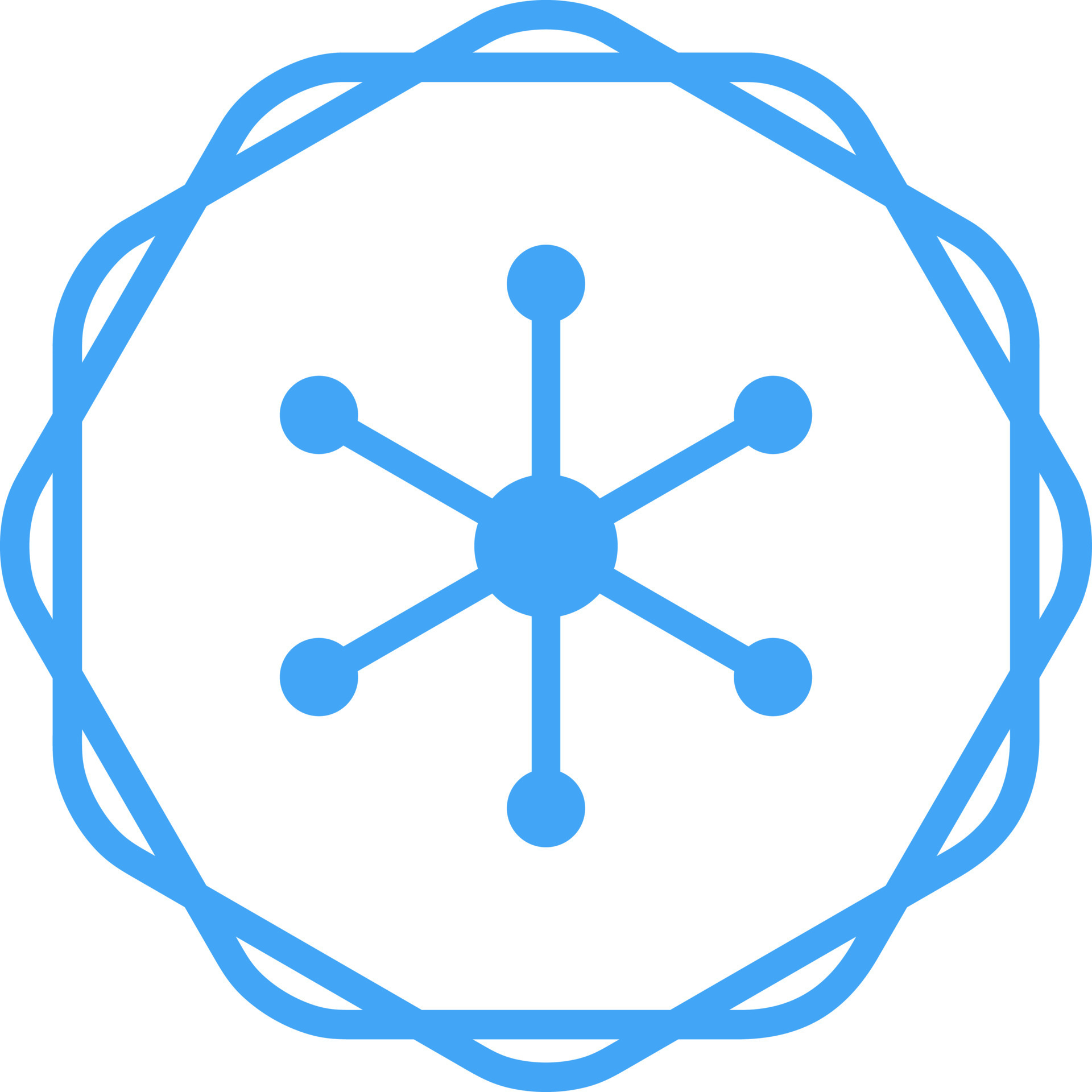 Molecular Structure Vector Icon 22426508 Vector Art At Vecteezy