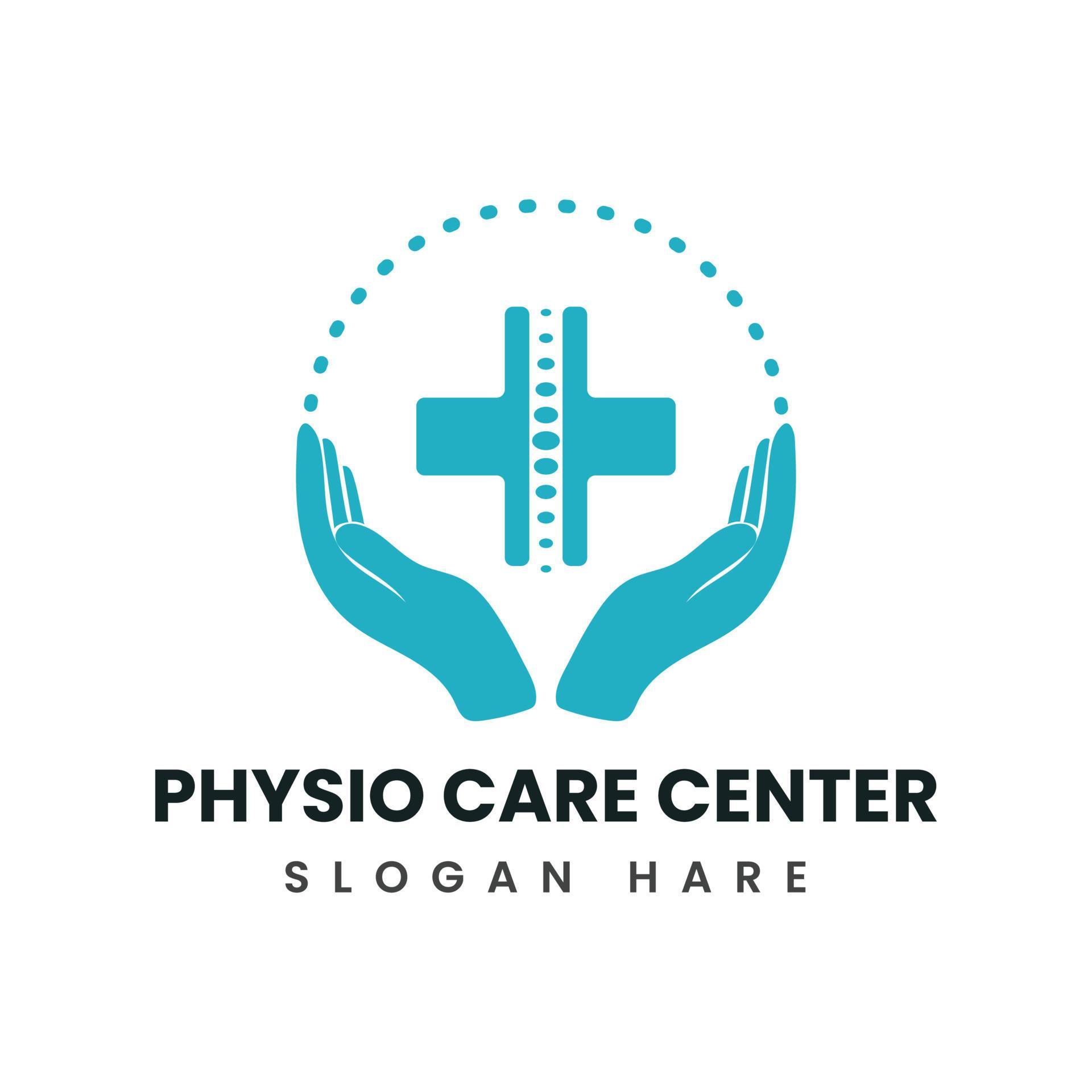 Physio therapy care center logo templates vector design. 22429485 ...