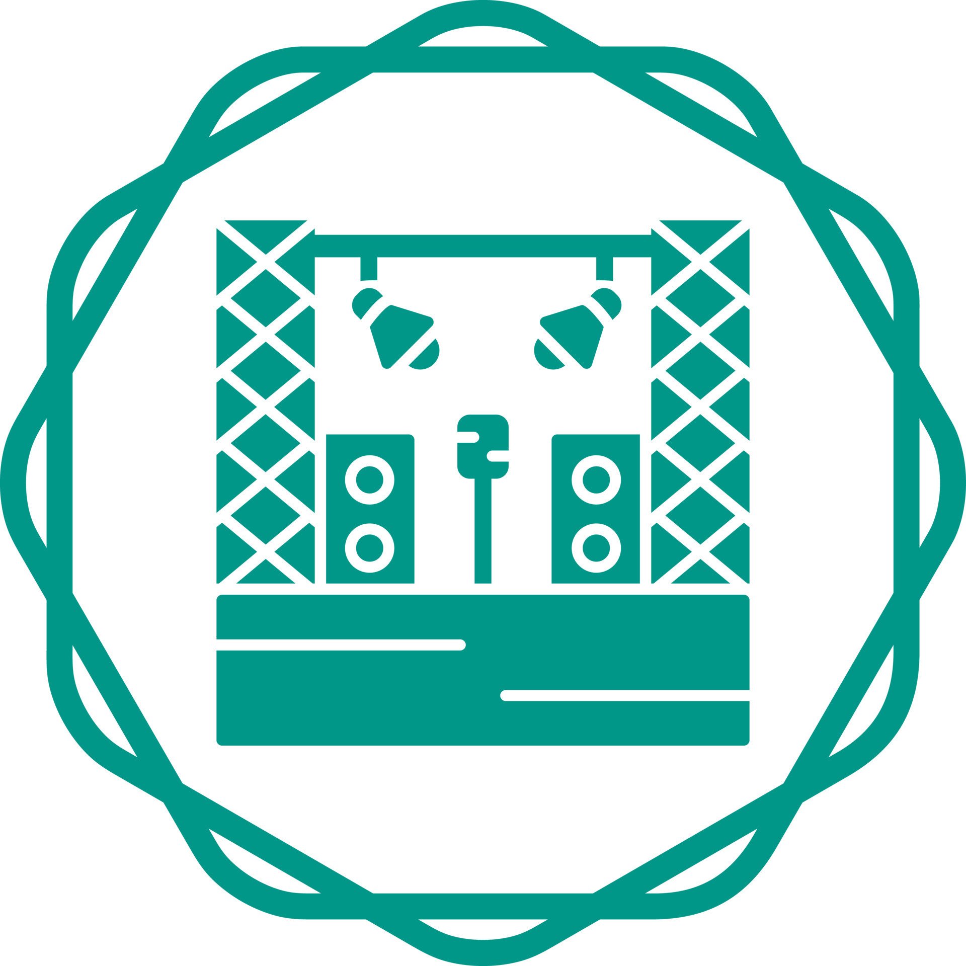 Stage Vector Icon 22430005 Vector Art at Vecteezy