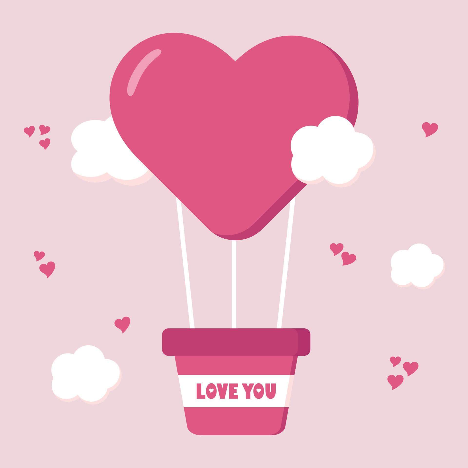 Happy Valentine Day Background Romantic Background Abstract Banner