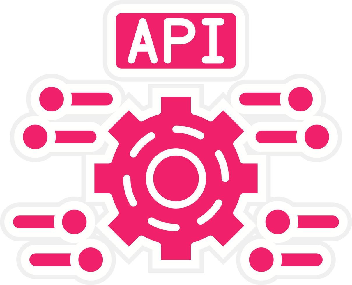 Api Vector Icon Style 22433798 Vector Art at Vecteezy