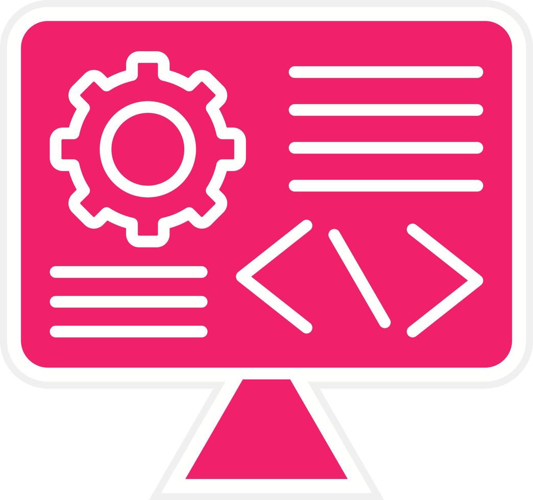 Custom Coding Vector Icon Style 22434357 Vector Art at Vecteezy