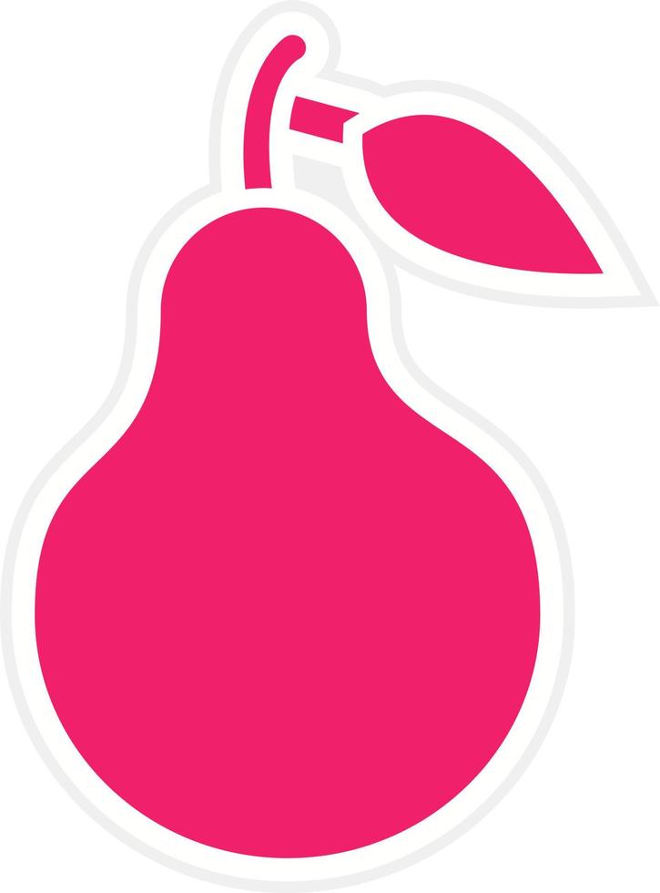 Pear Vector Icon Style 22435328 Vector Art At Vecteezy