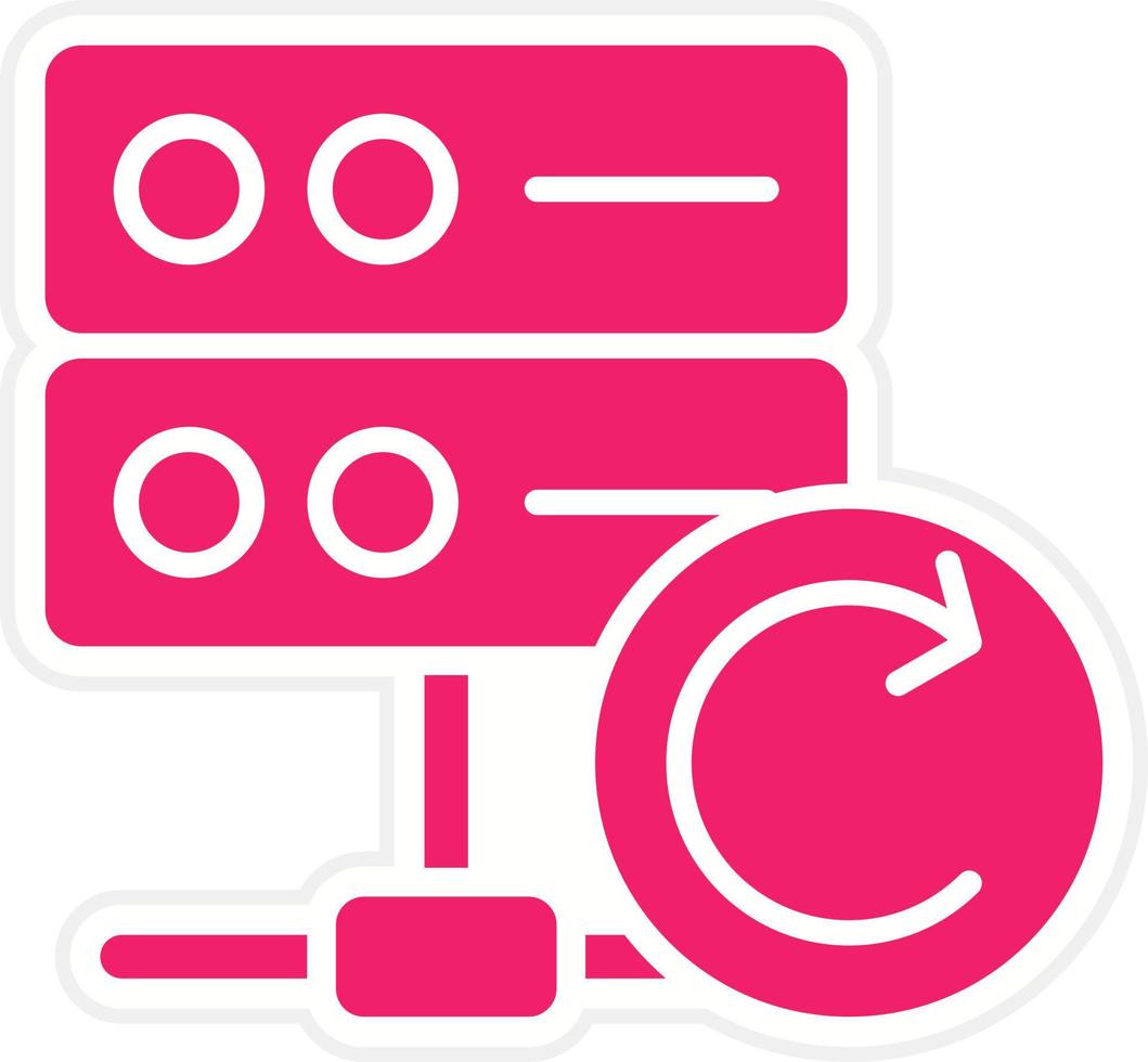Database Backup Vector Icon Style 22437067 Vector Art at Vecteezy