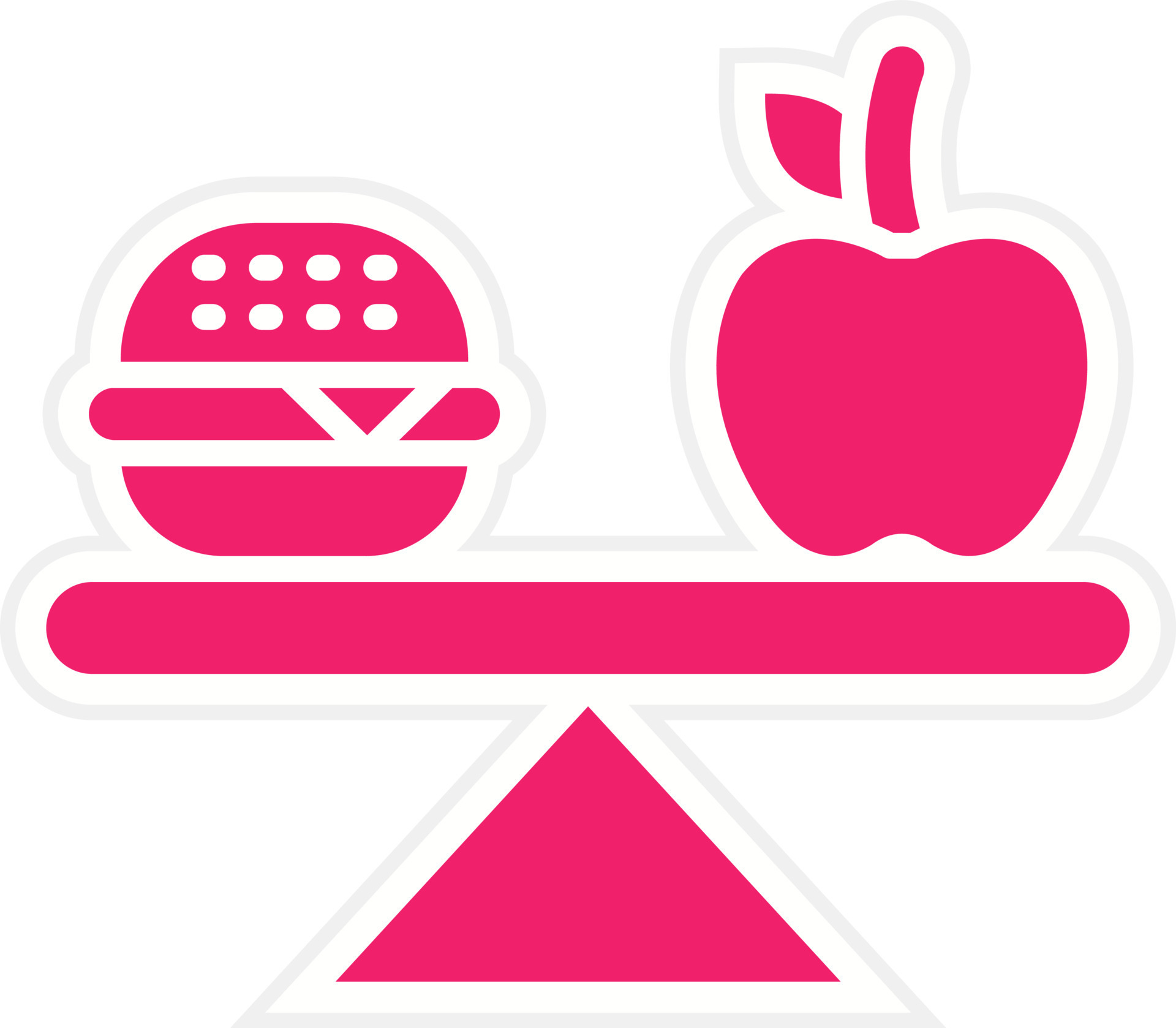 Balanced Diet Vector Icon Style 22438402 Vector Art at Vecteezy