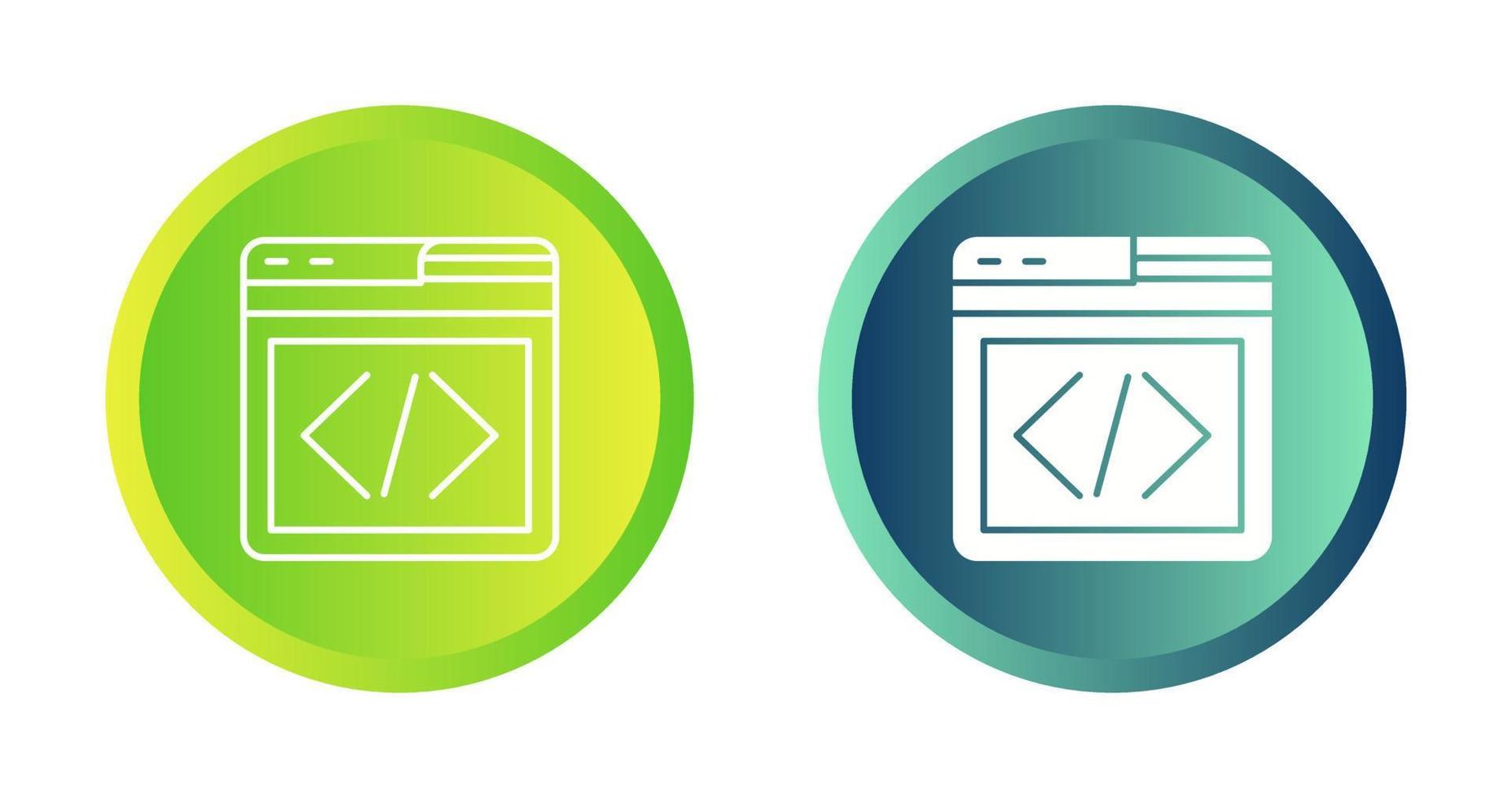 Web Programing Vector Icon 22443241 Vector Art at Vecteezy