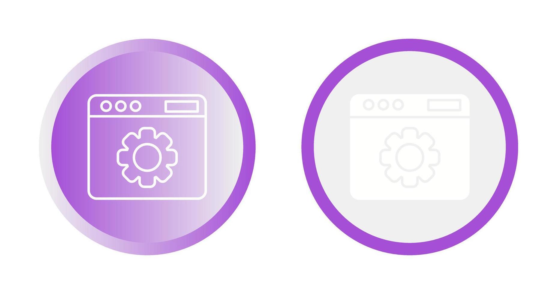 Web Settings Vector Icon 22443650 Vector Art at Vecteezy