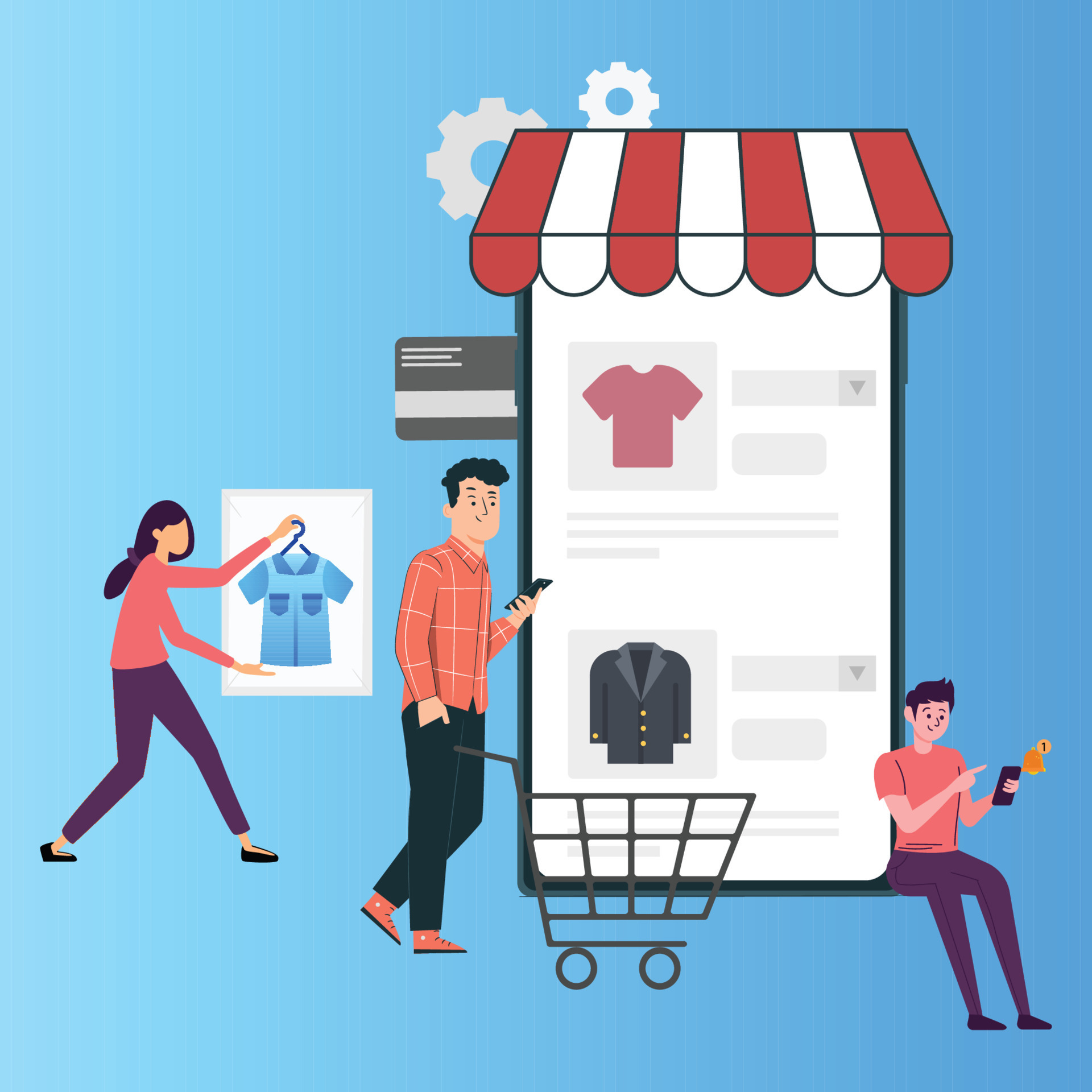 Magento Mobile App Vector 22444537 Vector Art at Vecteezy