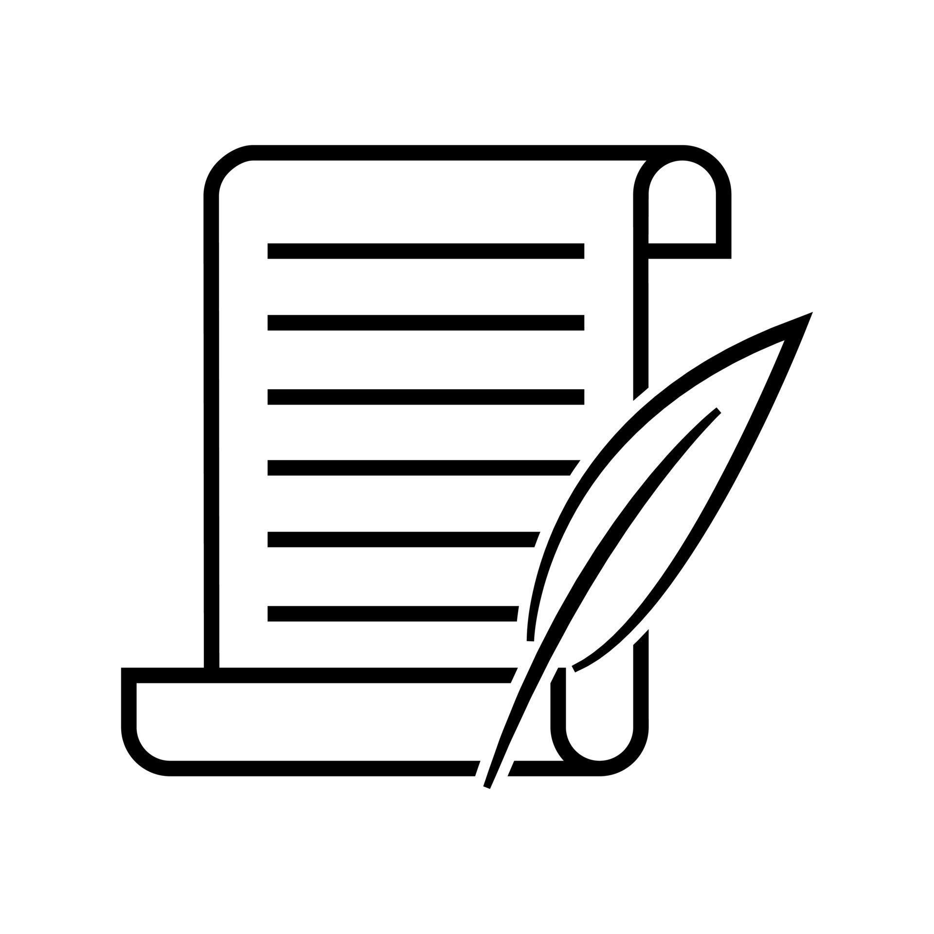 Write Icon Vector Notes Illustration Sign Writer Symbol Notebook