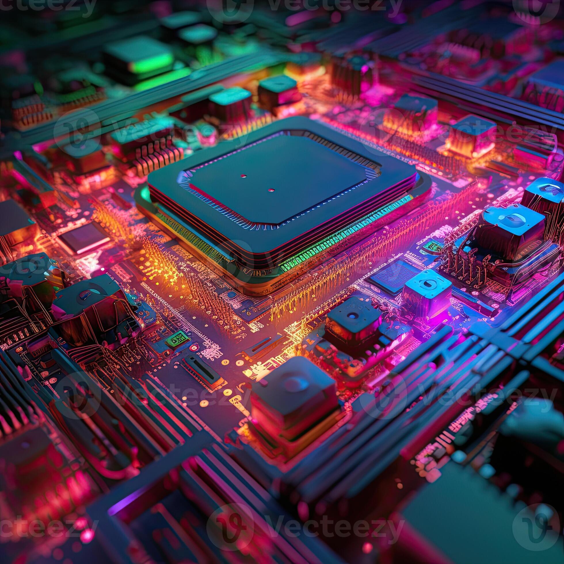 3d Electronic Wallpapers