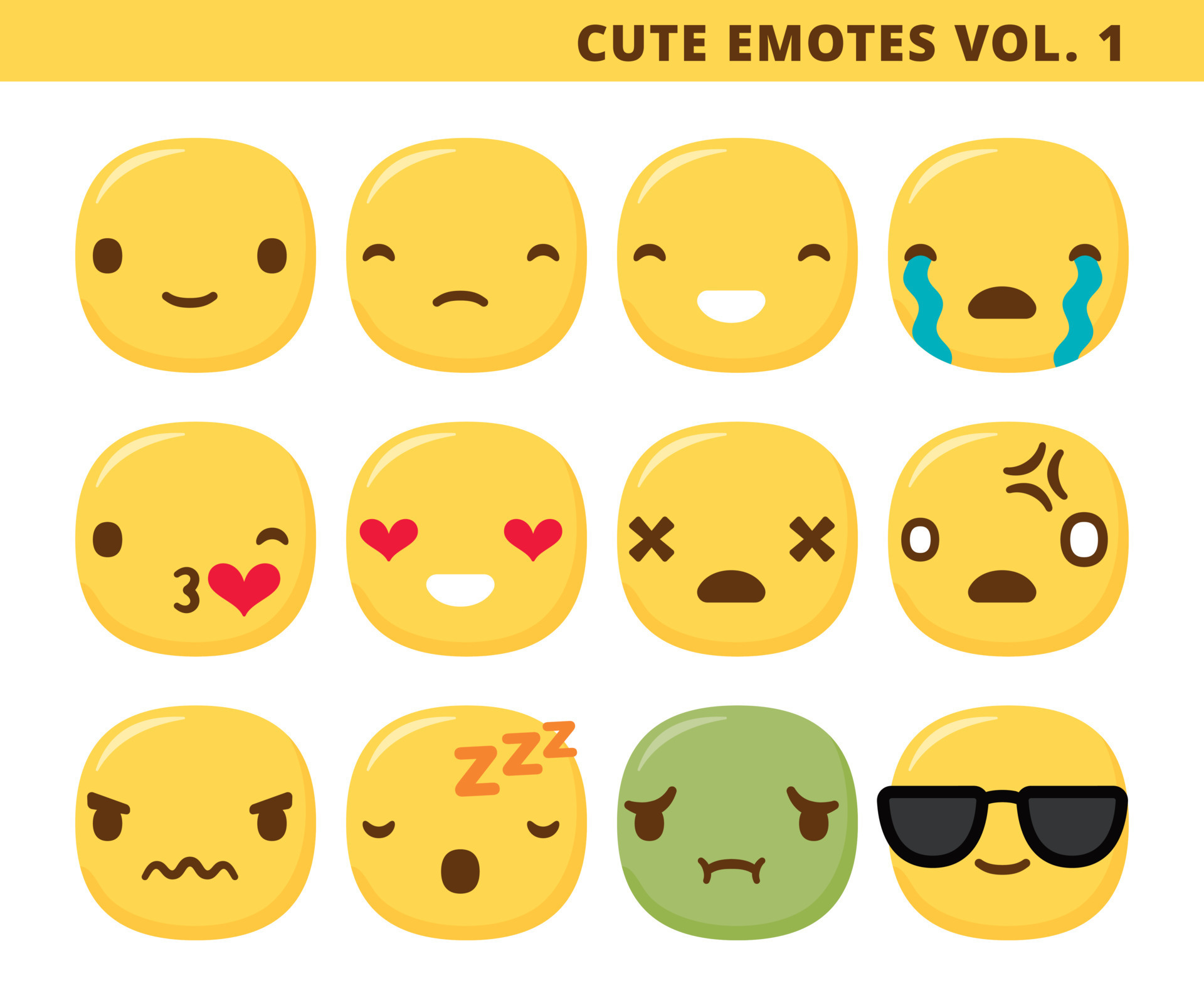 linda emoticonos volumen uno 22456872 Vector en Vecteezy linda emoticonos volumen uno 22456872 Vector en Vecteezy