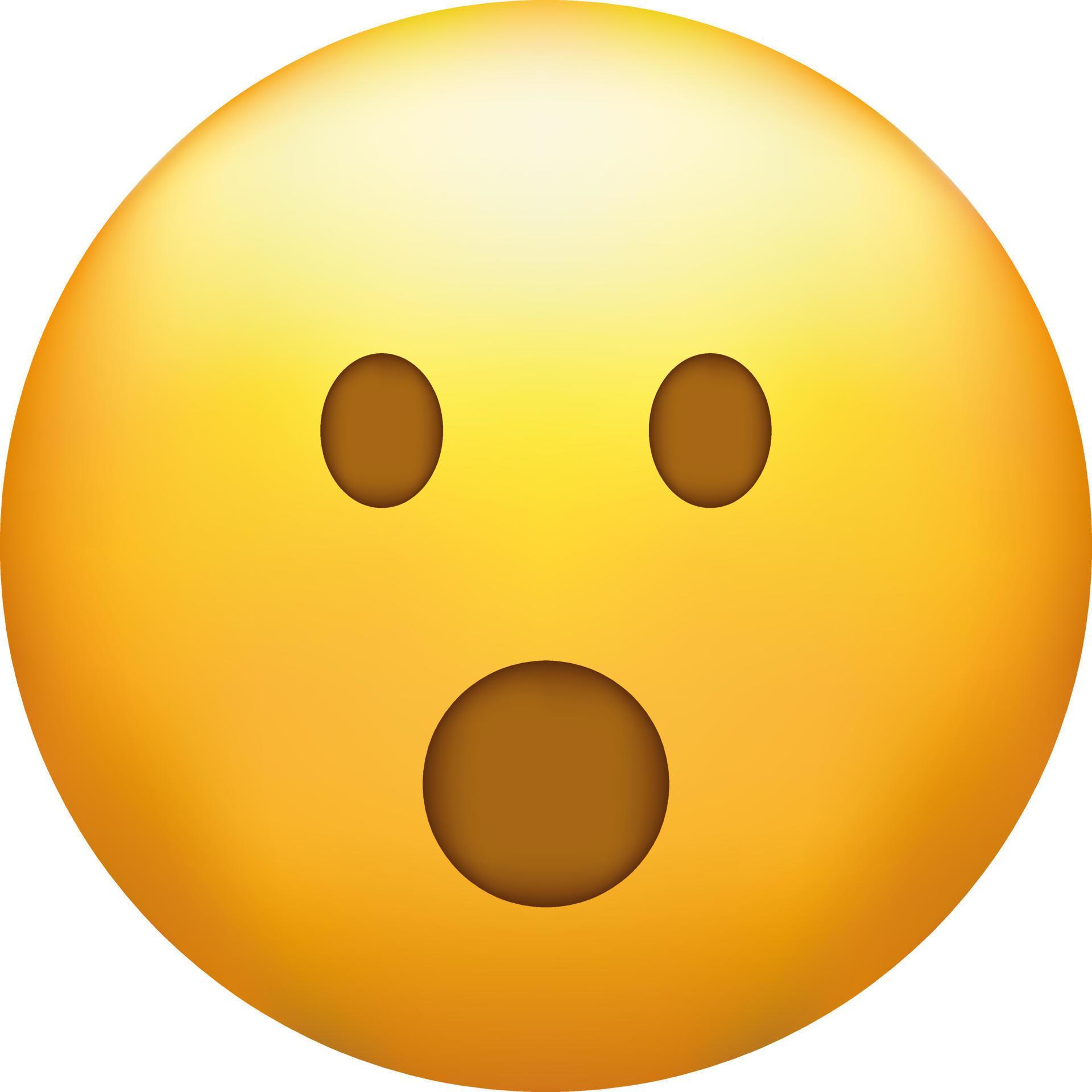 Astonished emoji. Shocked emoticon with gasping face 22461887 Vector ... Astonished emoji. Shocked emoticon with gasping face 22461887 Vector ...