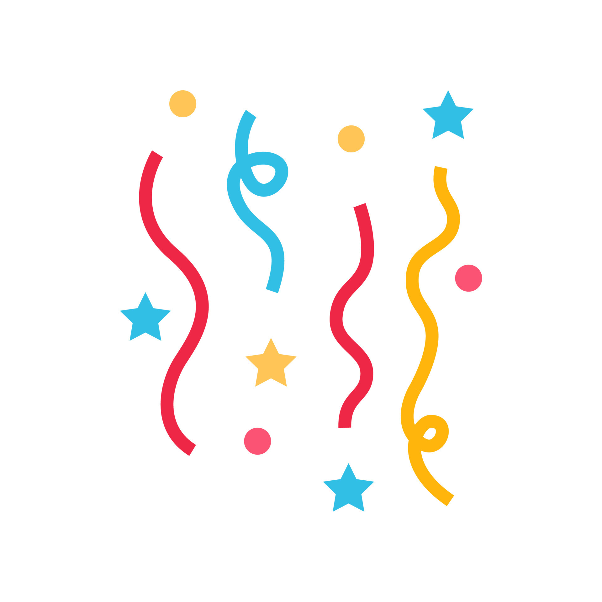 confetti icon illustration. Birthday icon element decoration 22476951 ...