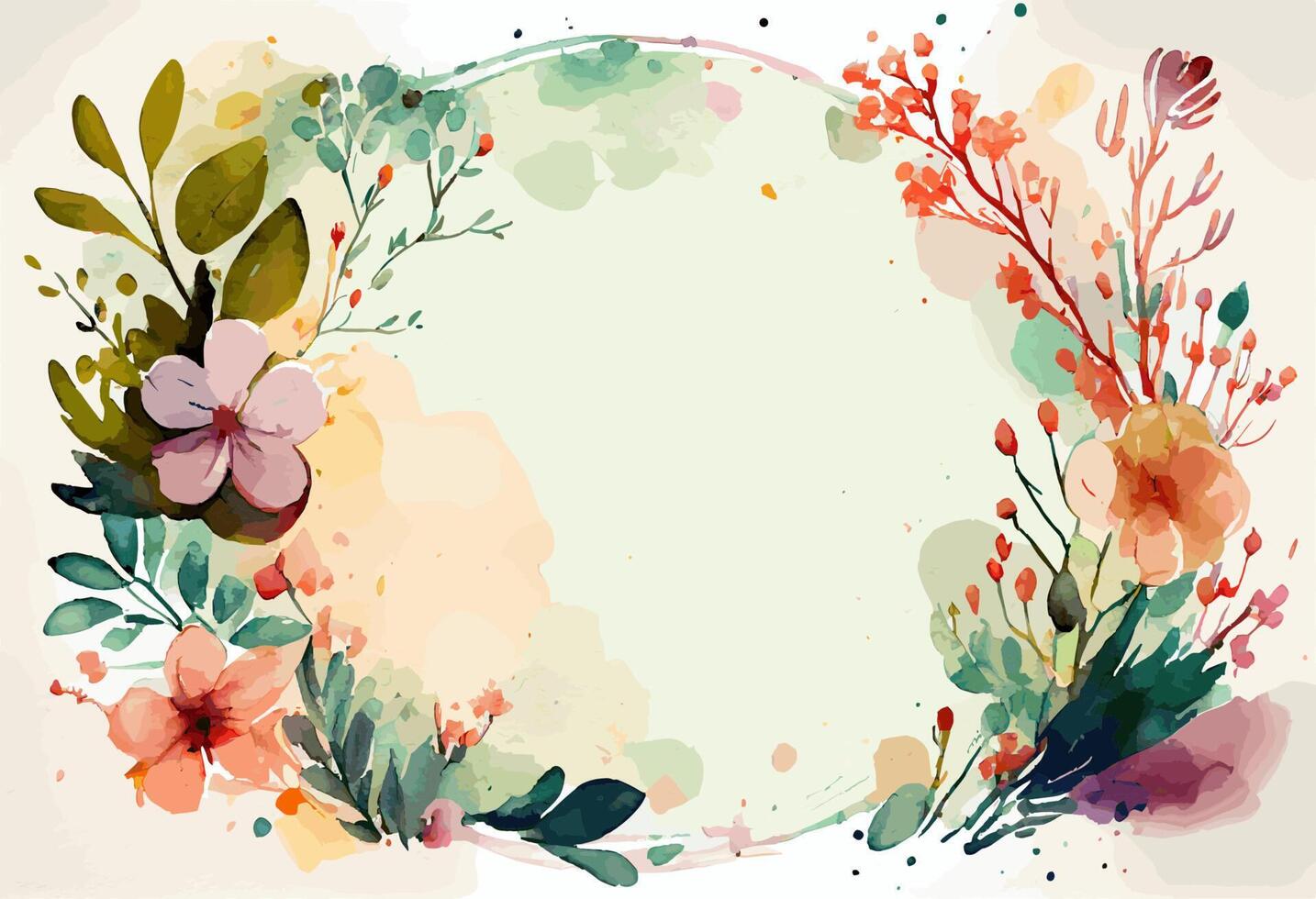Beautiful Floral Spring Background. 22477196 Vector Art at Vecteezy