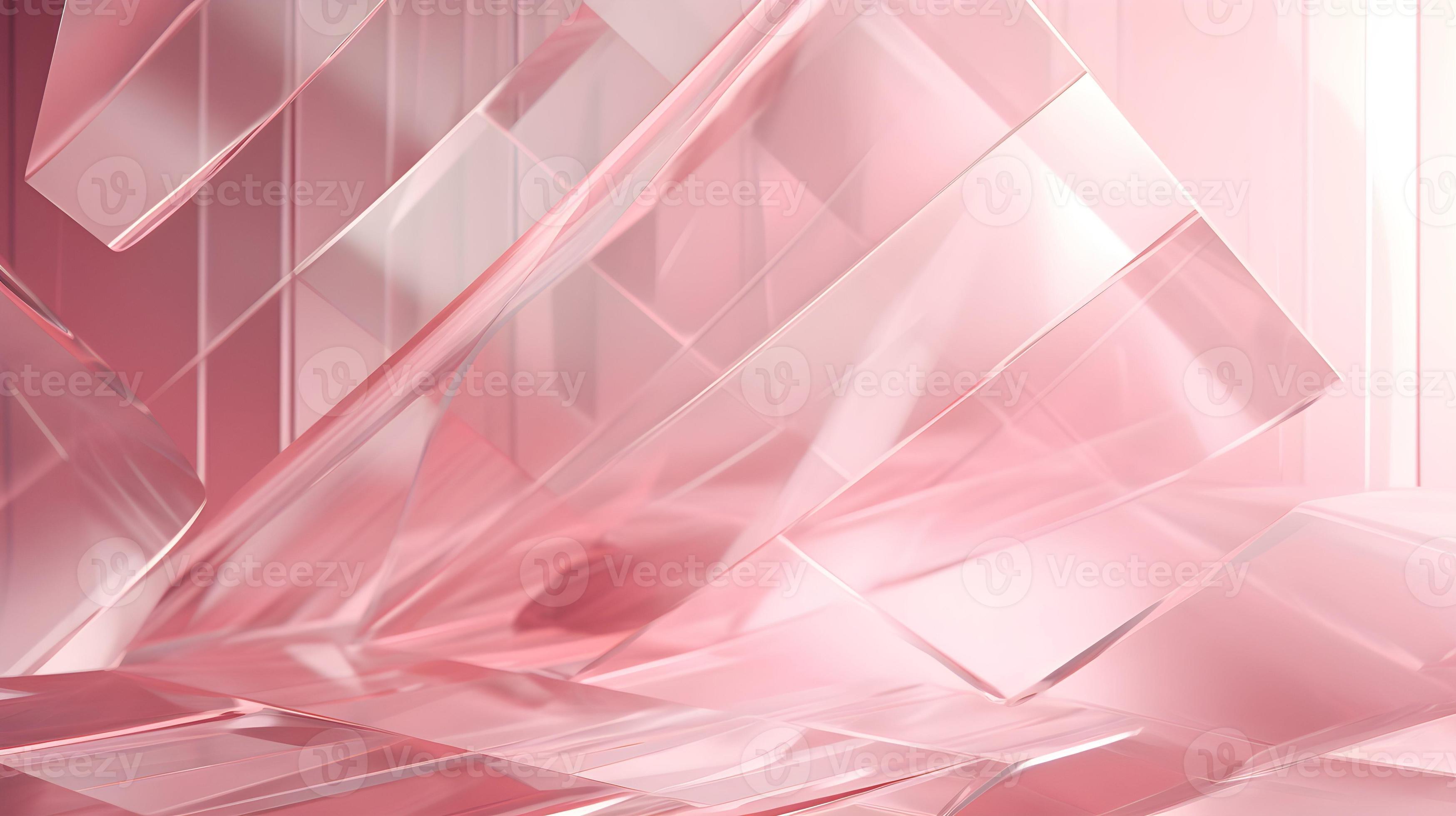 3D Render of Pink Abstract Ethereal Glass Shards Background 22478347 Stock Photo at Vecteezy