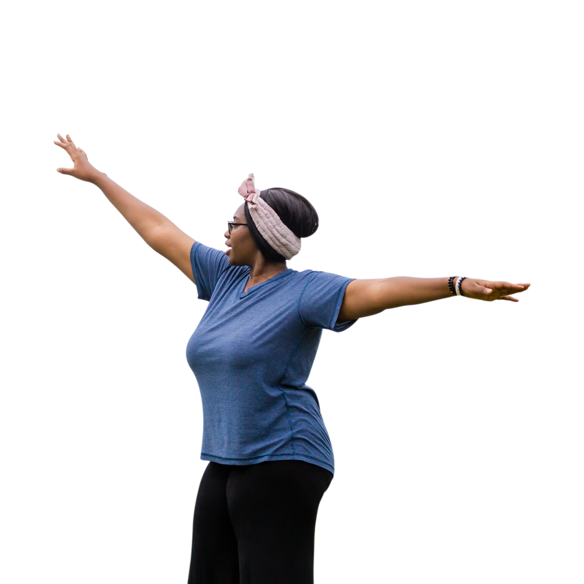 Cheerful African American Woman 22478681 Png