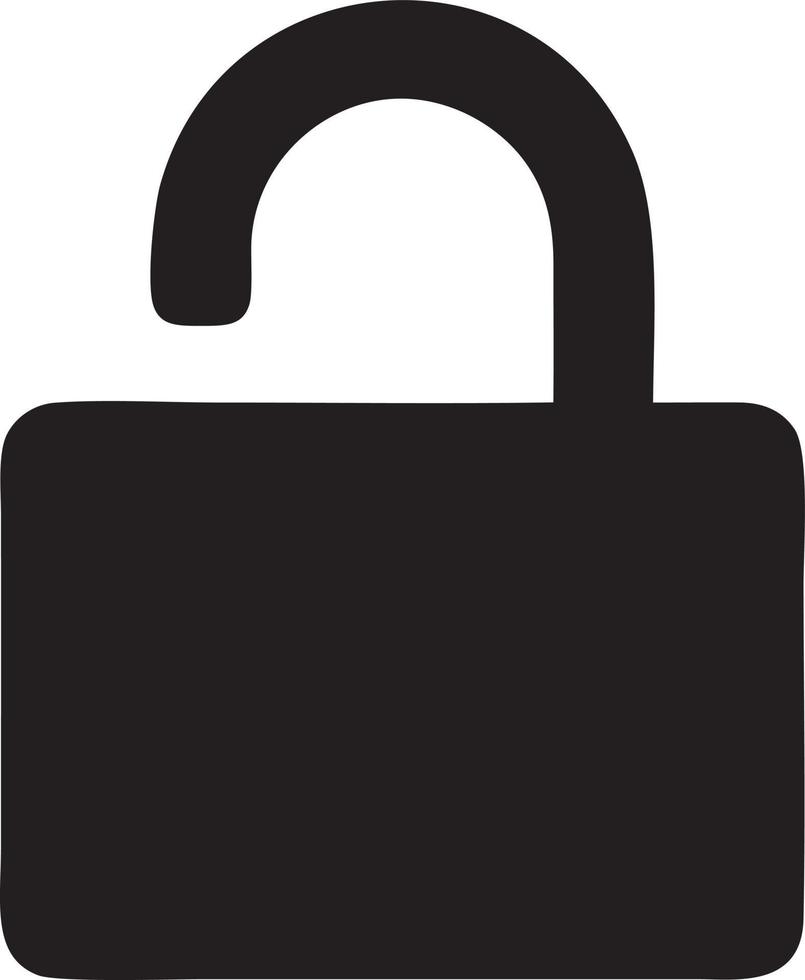 Lock security icon symbol vector image. Illustration of the key secure ...