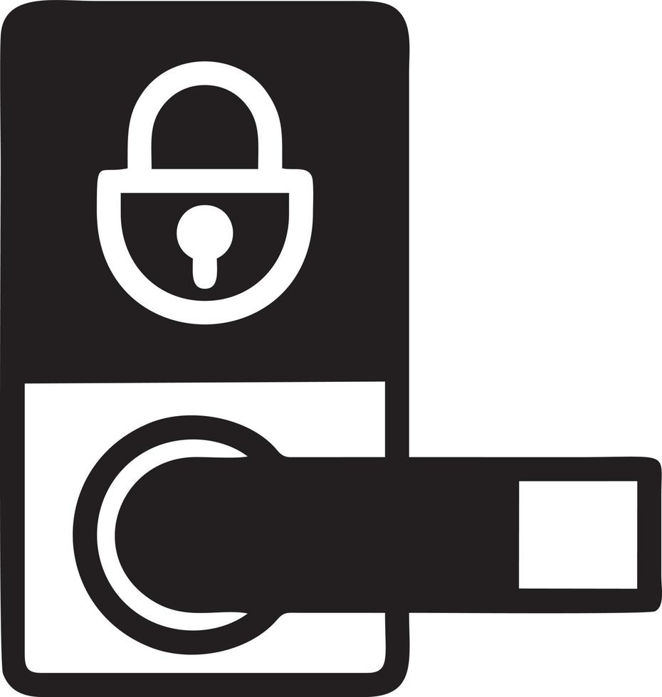 Lock security icon symbol vector image. Illustration of the key secure ...