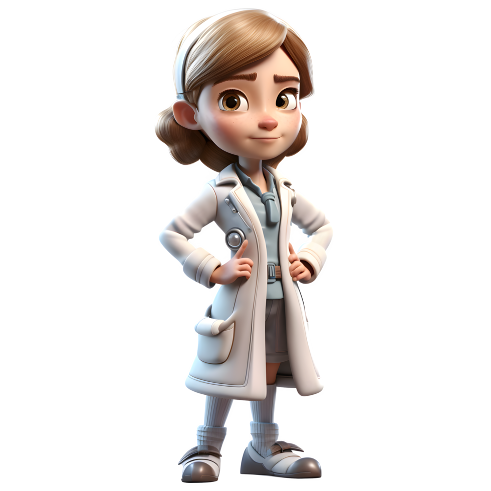 Cute Doctor Women With Confidence Assertive And Capable Characters For