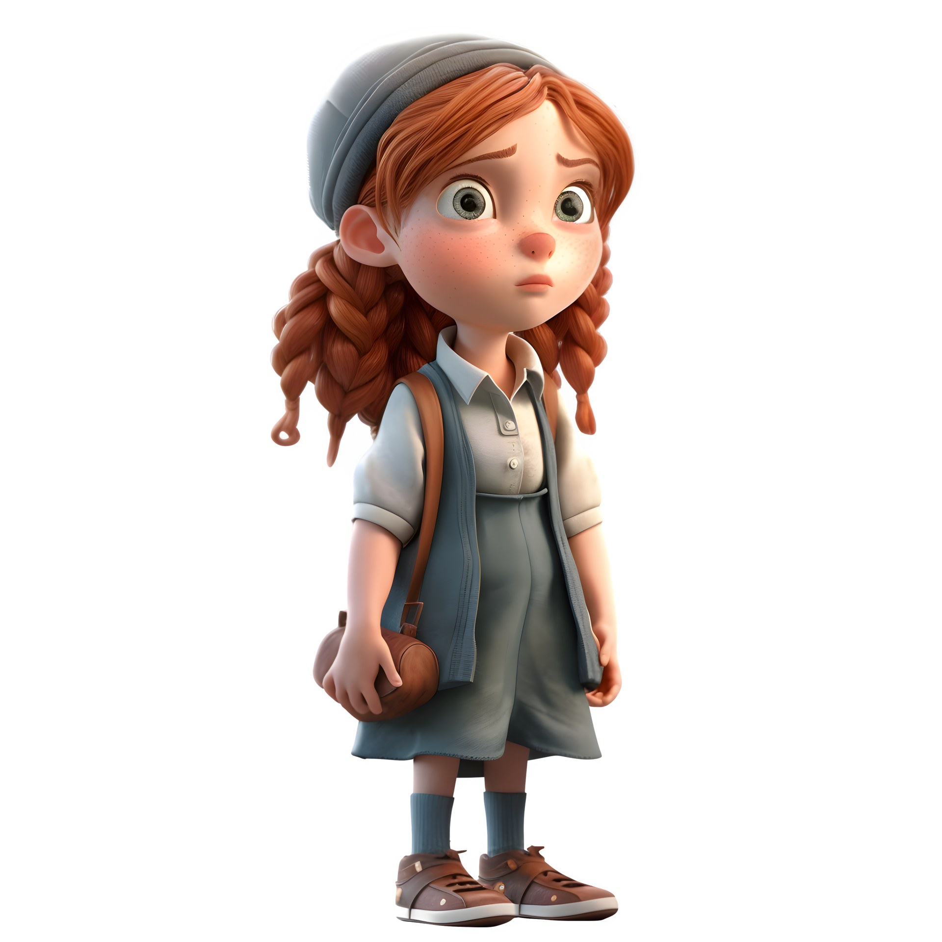 Free Charming 3D Girl With A Bright Smile PNG Transparent Background Free Charming 3D Girl With A Bright Smile PNG Transparent Background