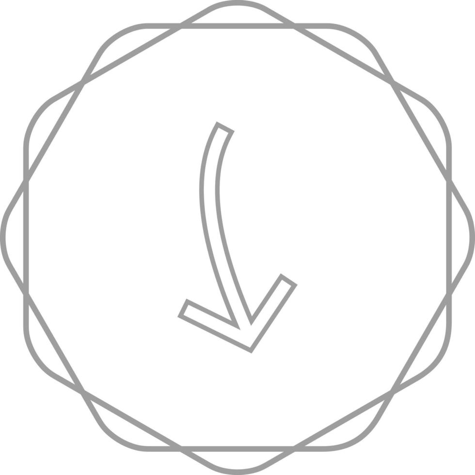 Arrow Pointing Down Vector Icon 22485093 Vector Art at Vecteezy Arrow Pointing Down Vector Icon 22485093 Vector Art at Vecteezy