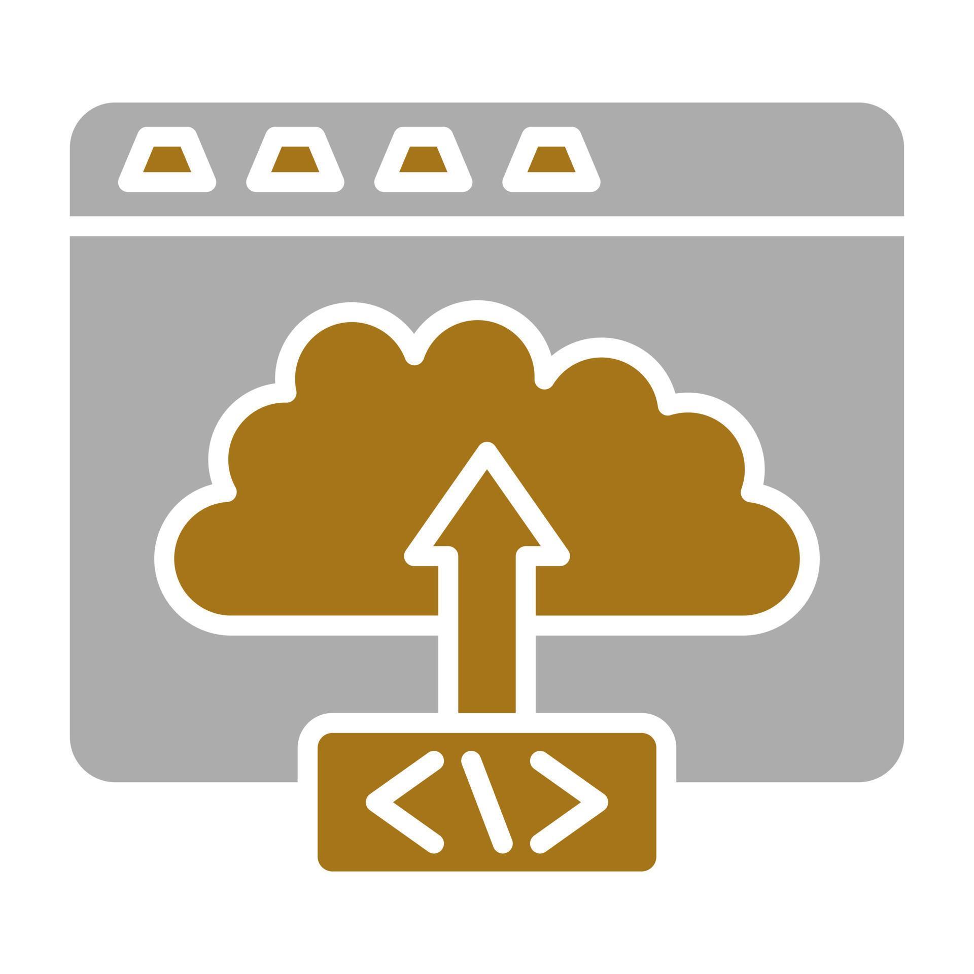 Code Deployment Vector Icon Style 22487650 Vector Art at Vecteezy