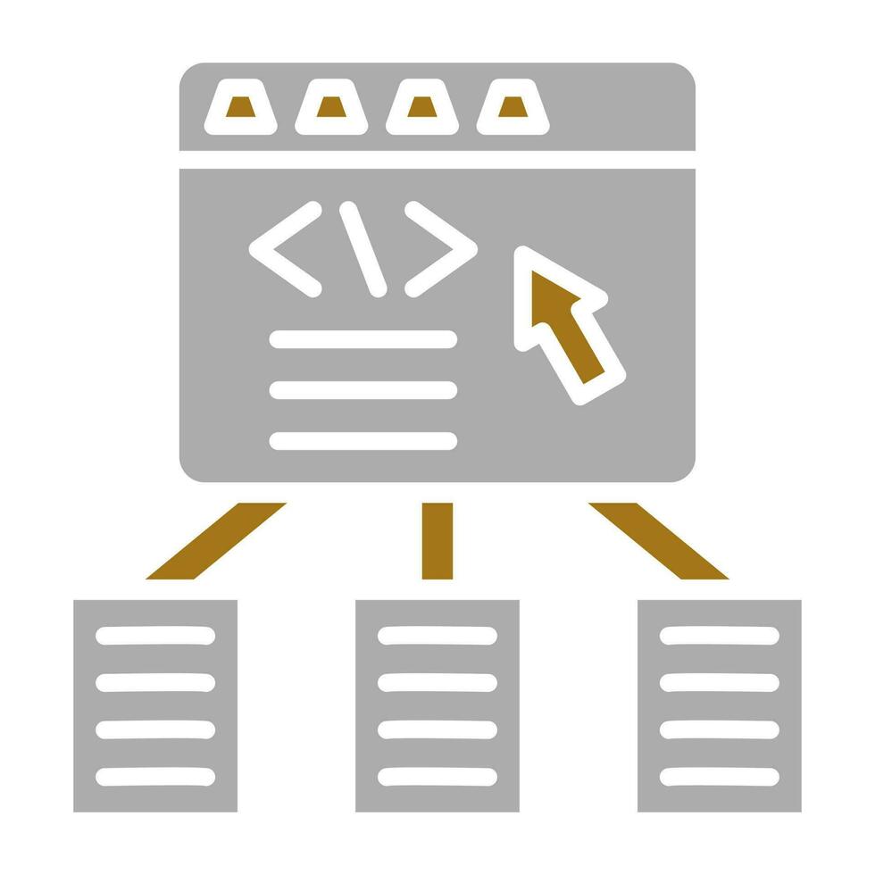 Code Framework Vector Icon Style 22487680 Vector Art At Vecteezy