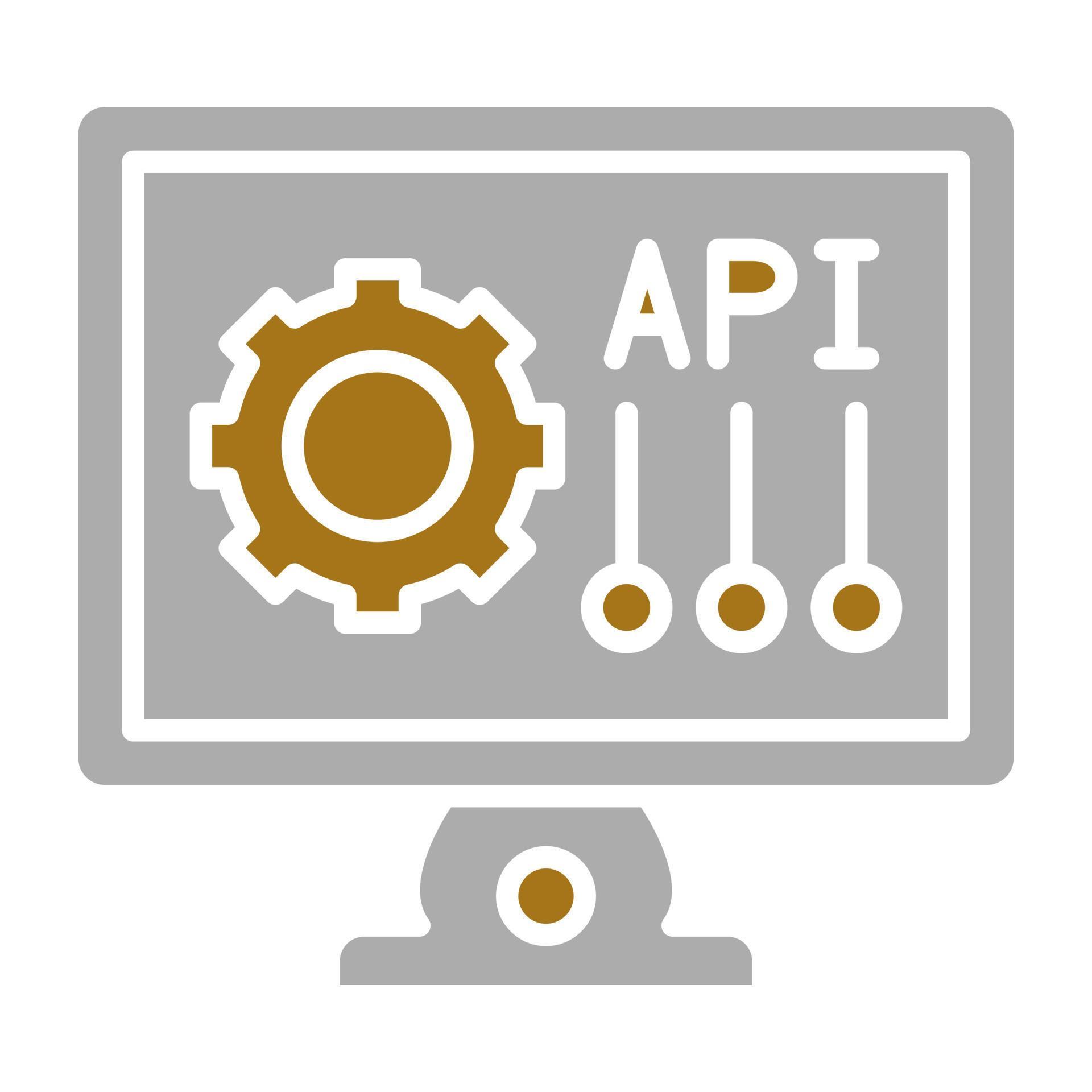 API Vector Icon Style 22487771 Vector Art at Vecteezy