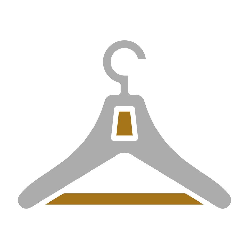 Clothes Hanger Vector Icon Style 22489616 Vector Art At Vecteezy