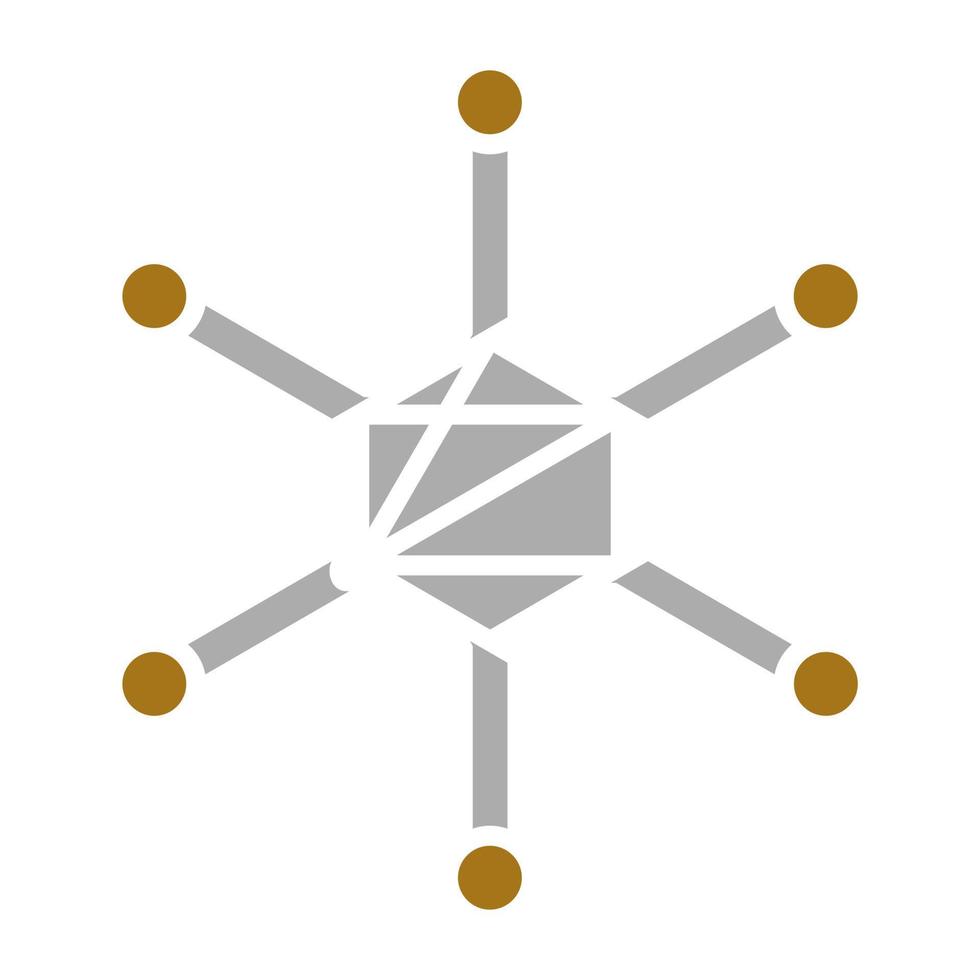 Nodes Vector Icon Style 22491570 Vector Art at Vecteezy