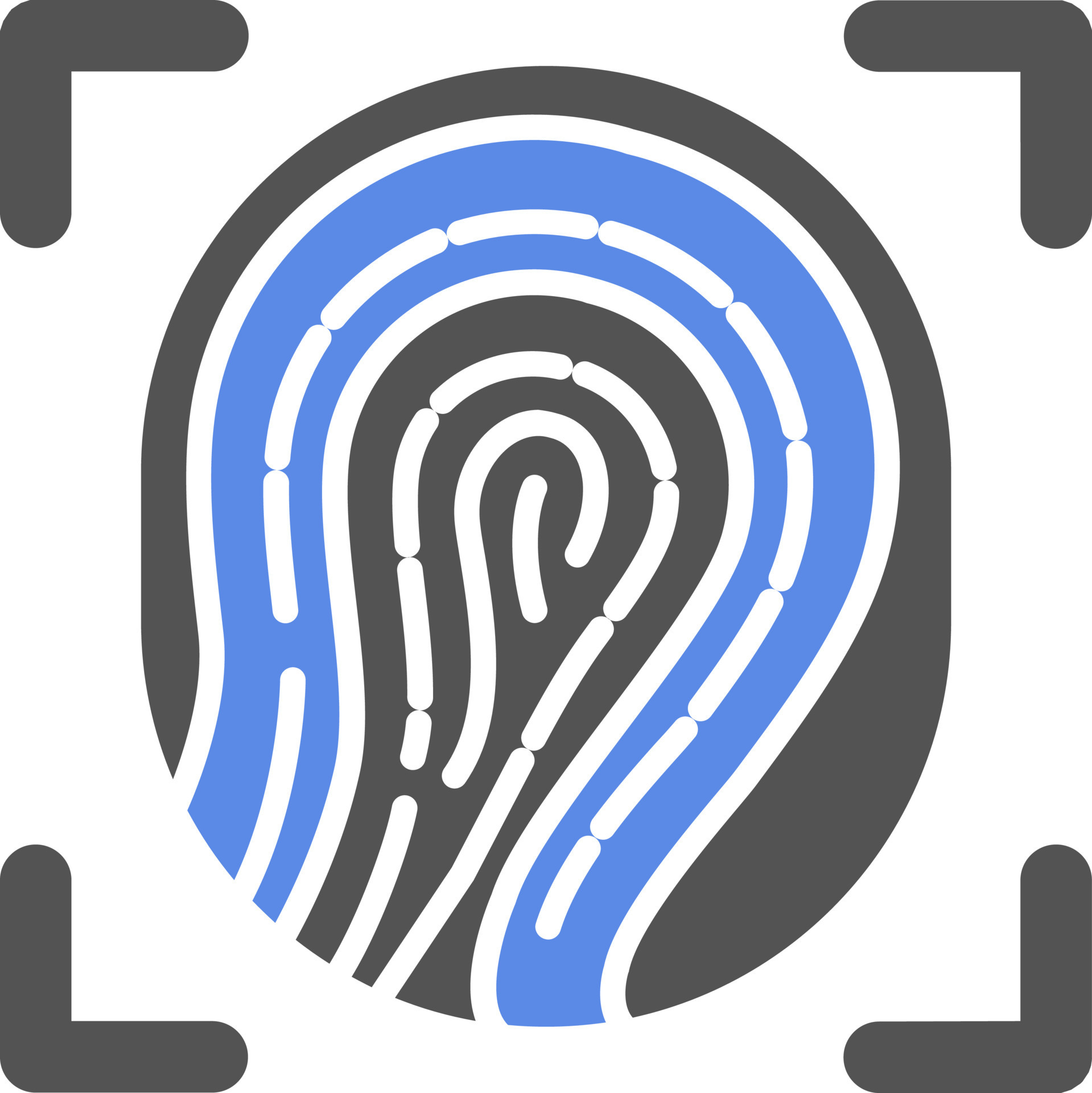 Biometric Vector Icon Style 22493697 Vector Art At Vecteezy