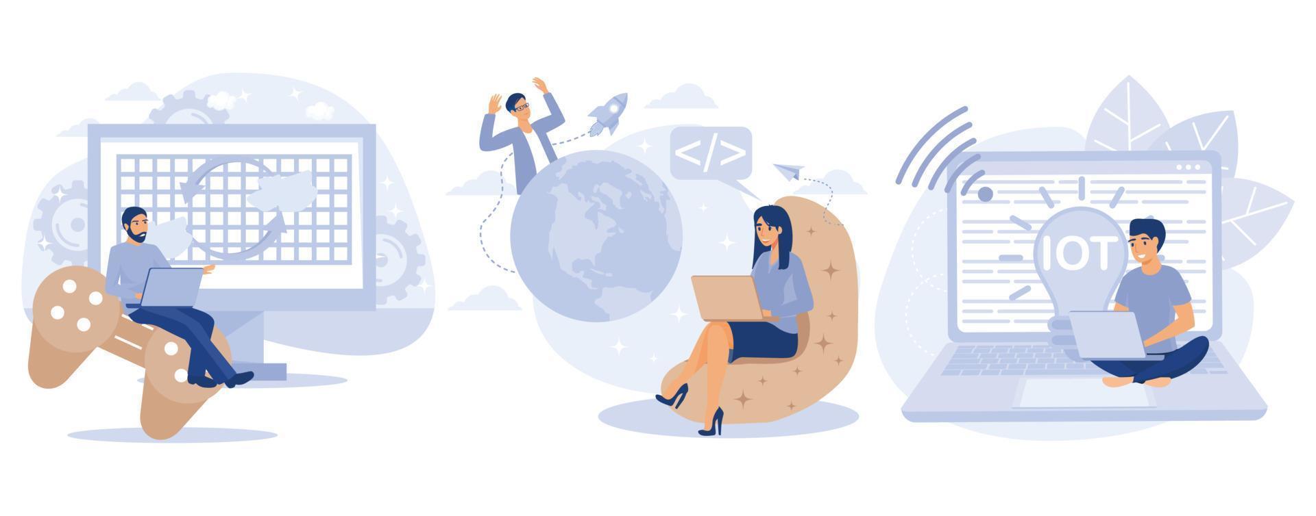 Monitoring Center Vector Art, Icons, and Graphics for Free Download