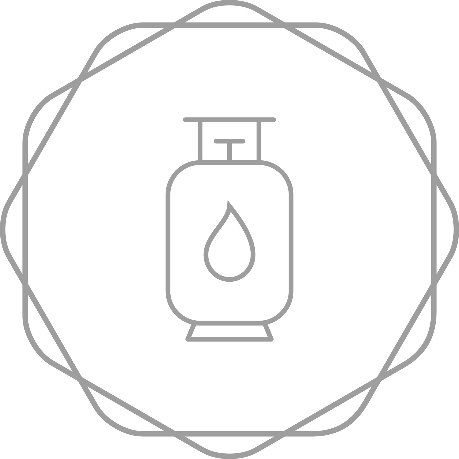 Gas Cylinder Vector Icon 22496143 Vector Art At Vecteezy