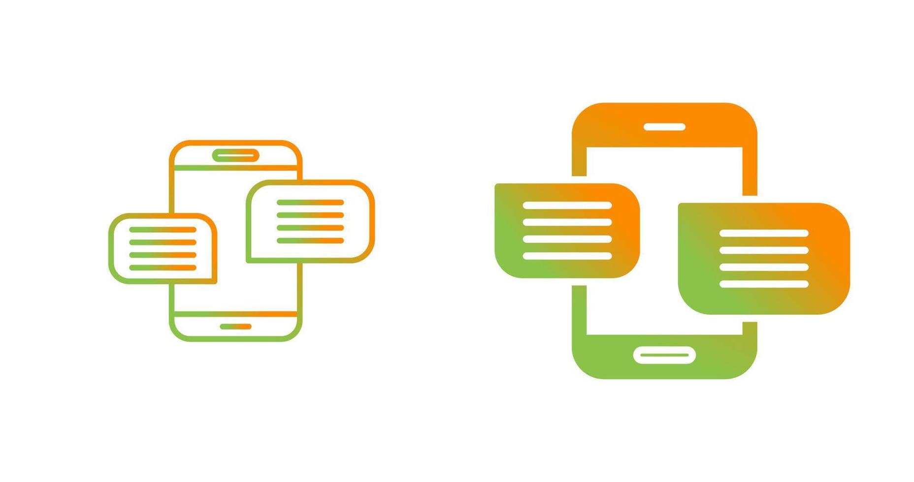 Messages Vector Icon 22501673 Vector Art at Vecteezy