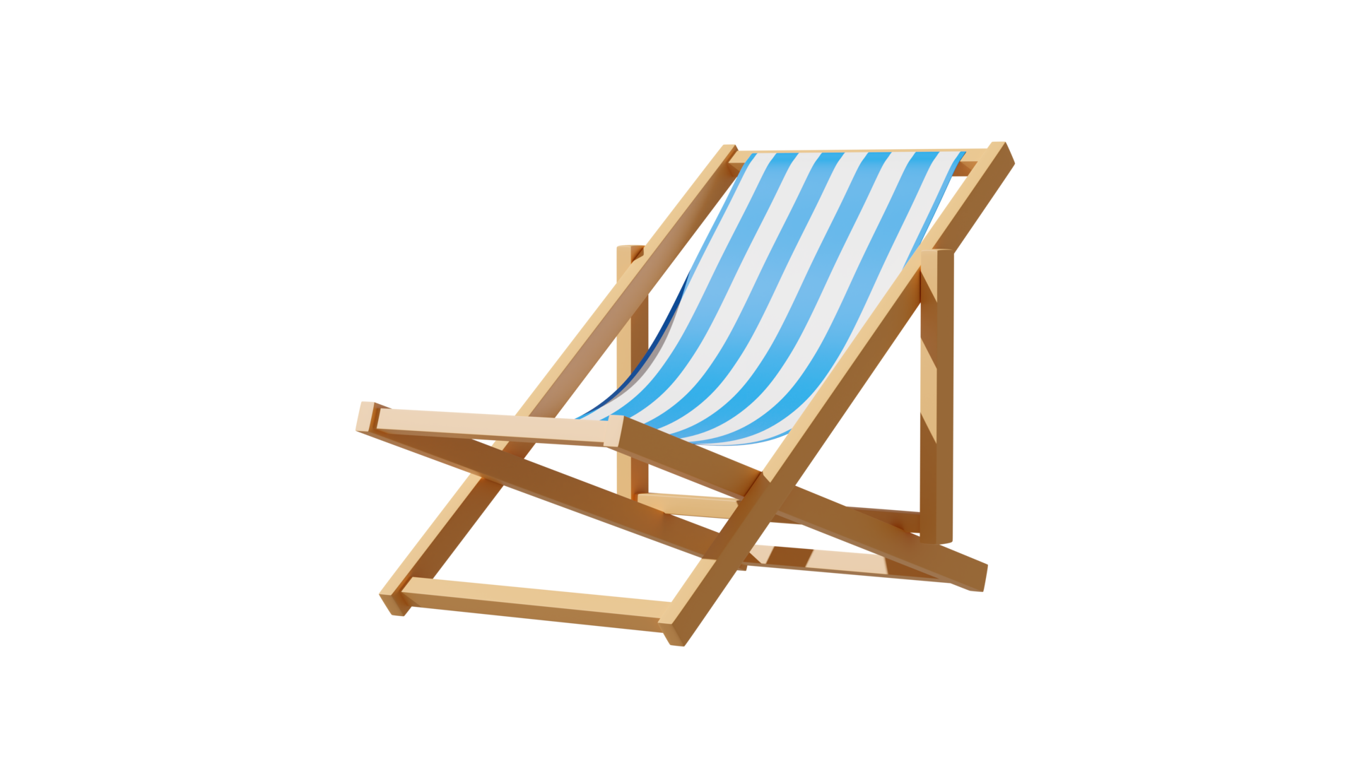 Deck Chair In Minimal Concept Summer Theme, PNG transparent background ... Deck Chair In Minimal Concept Summer Theme, PNG transparent background ...