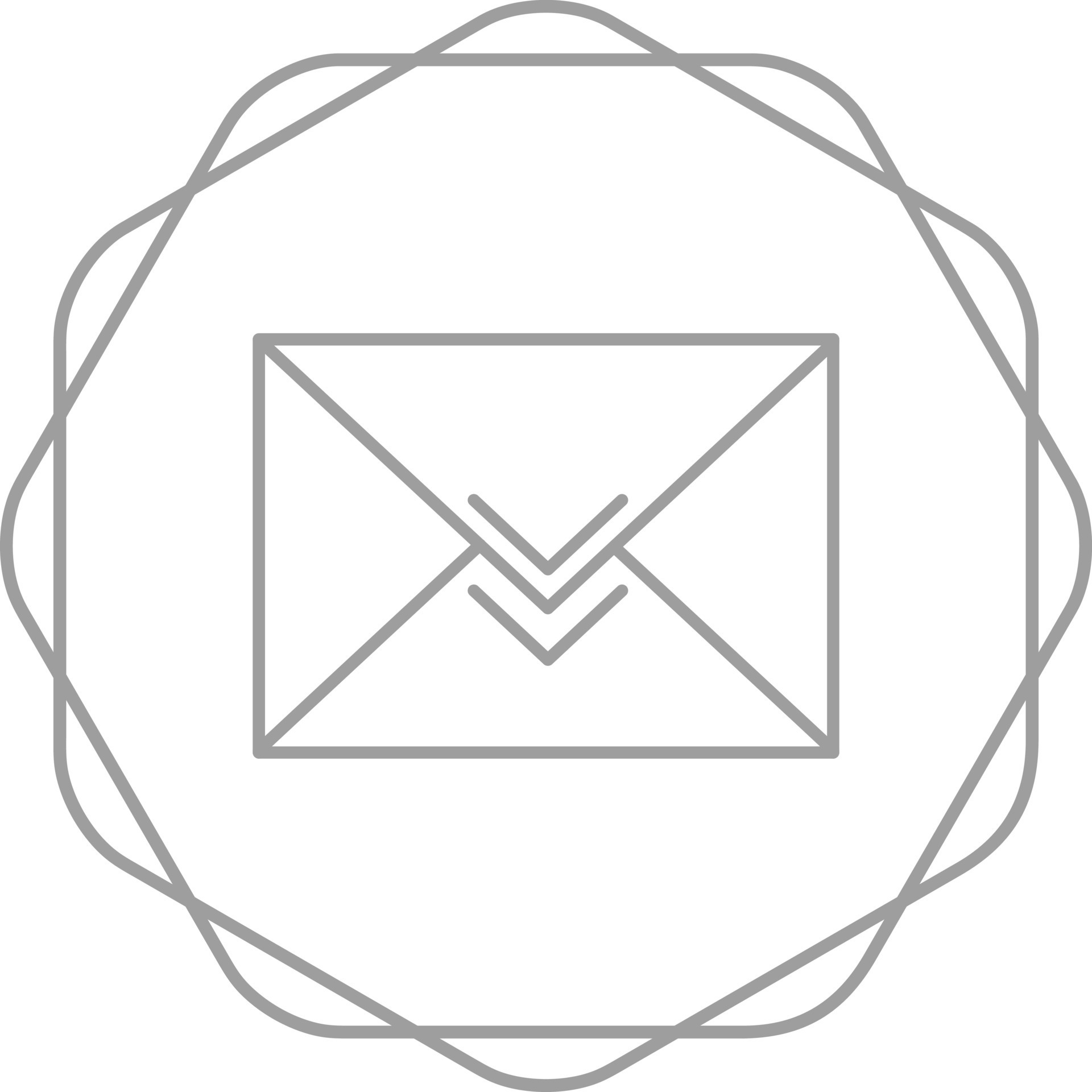 Envelope Vector Icon 22503602 Vector Art at Vecteezy