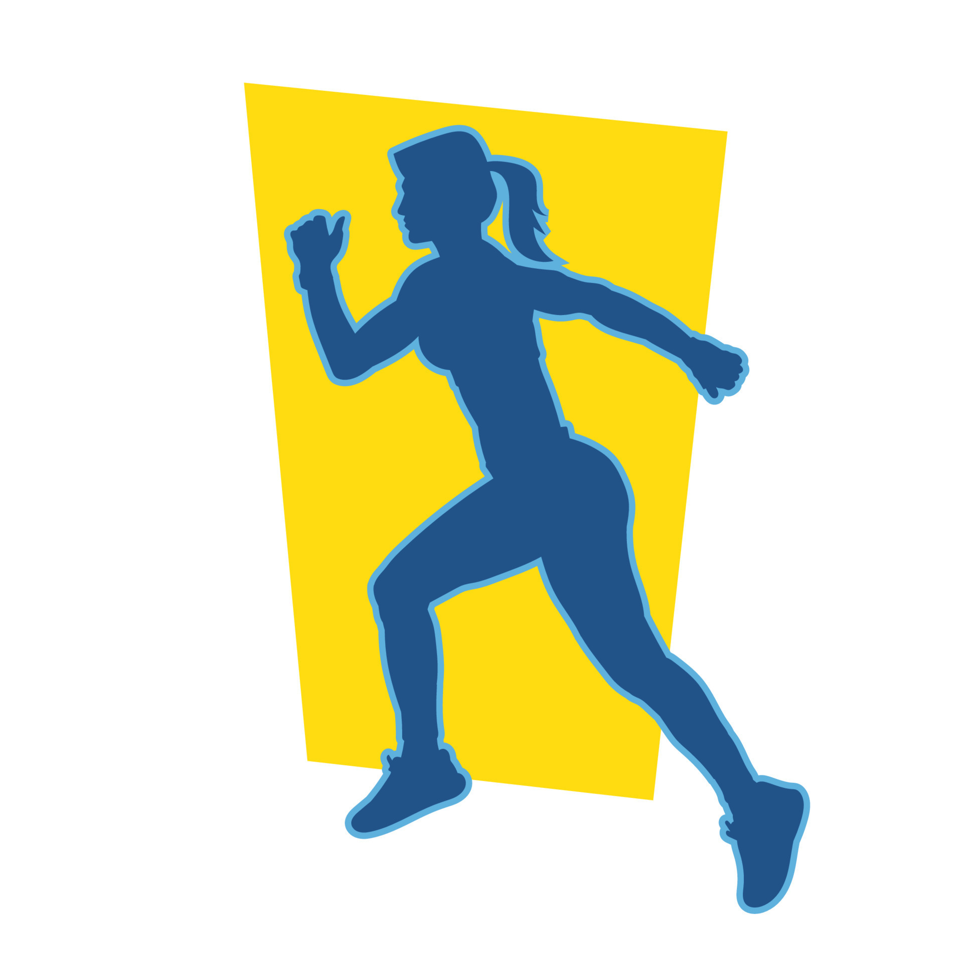 Running Silhouette Clip Art