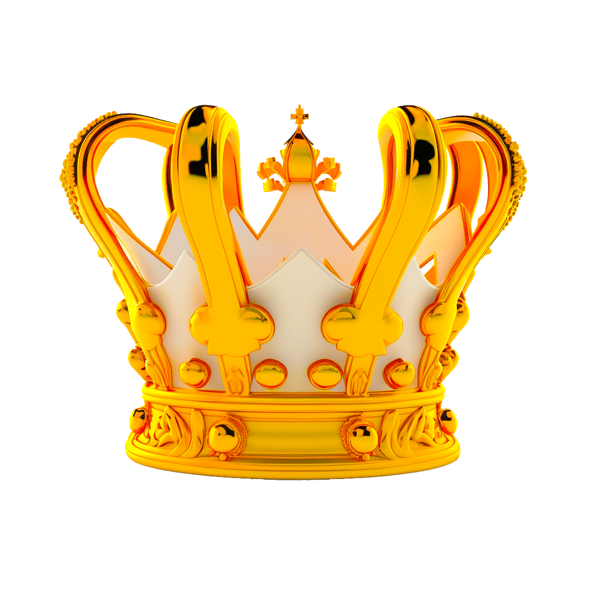 Gold King Crown Logo Png