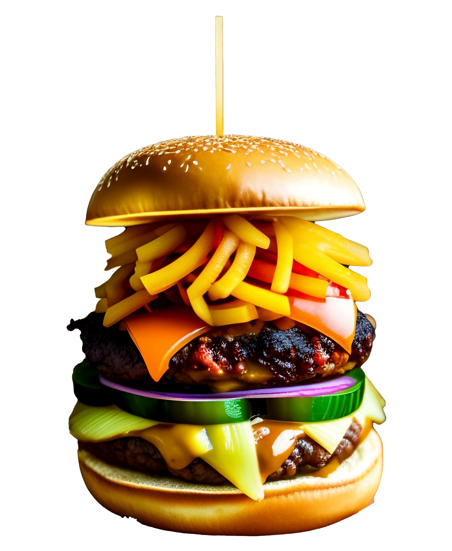 Humburger 3d Png Free Dowload 22507435 Png