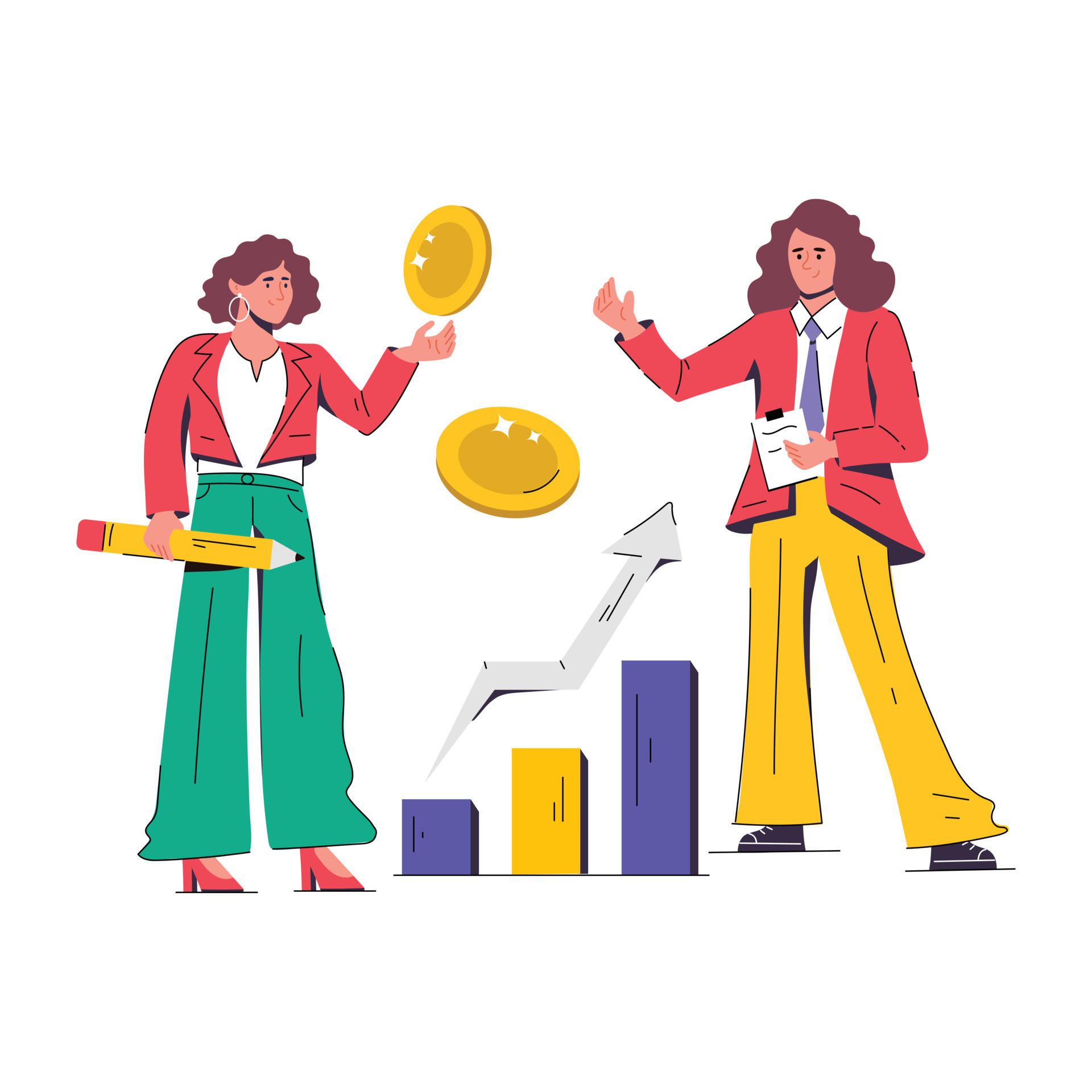 Trendy Profit Chart 22509779 Vector Art At Vecteezy trendy-profit-chart-22509779-vector-art-at-vecteezy