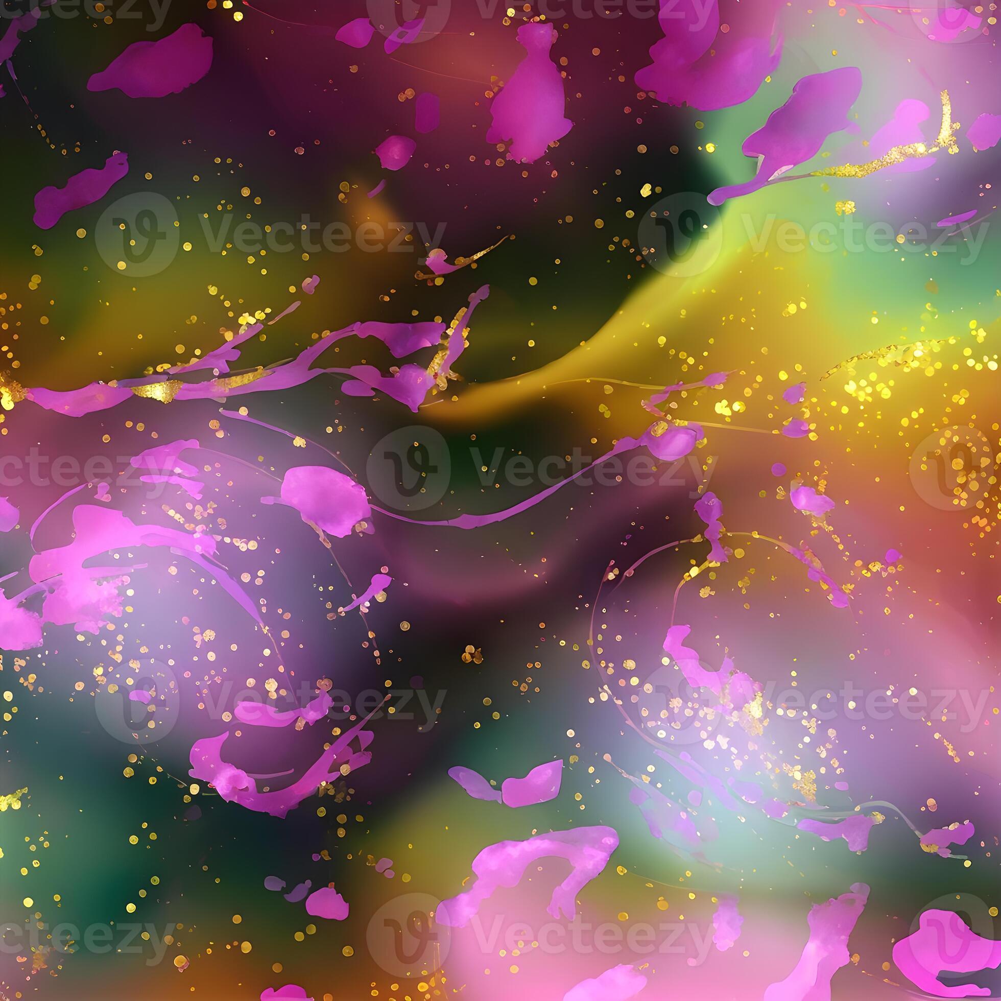 Watercolor glitter texture background, Digital painted background ...