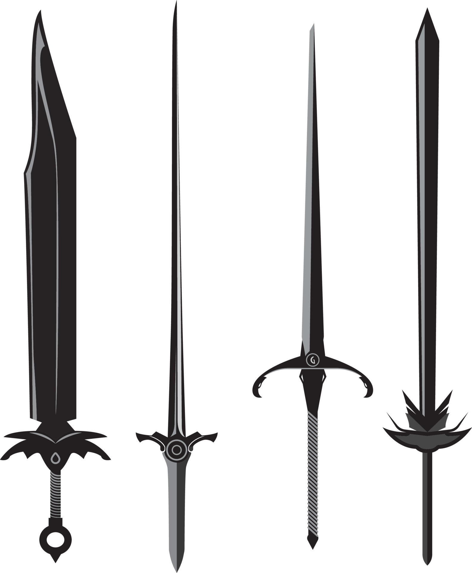 Sword Art Online Swords Drawings