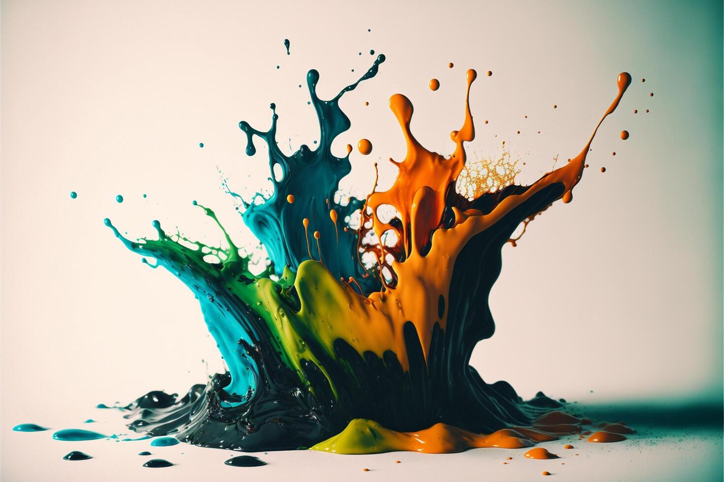 Ai Generative 3D Color Paint Splash Texture background 22516054 Stock ... Ai Generative 3D Color Paint Splash Texture background 22516054 Stock ...