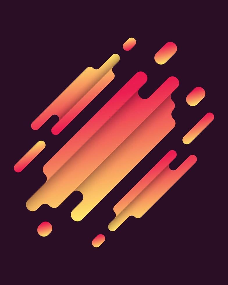 Abstract Blob Background Template Copy Space For Poster Banner Leaflet Brochure Or Pamphlet