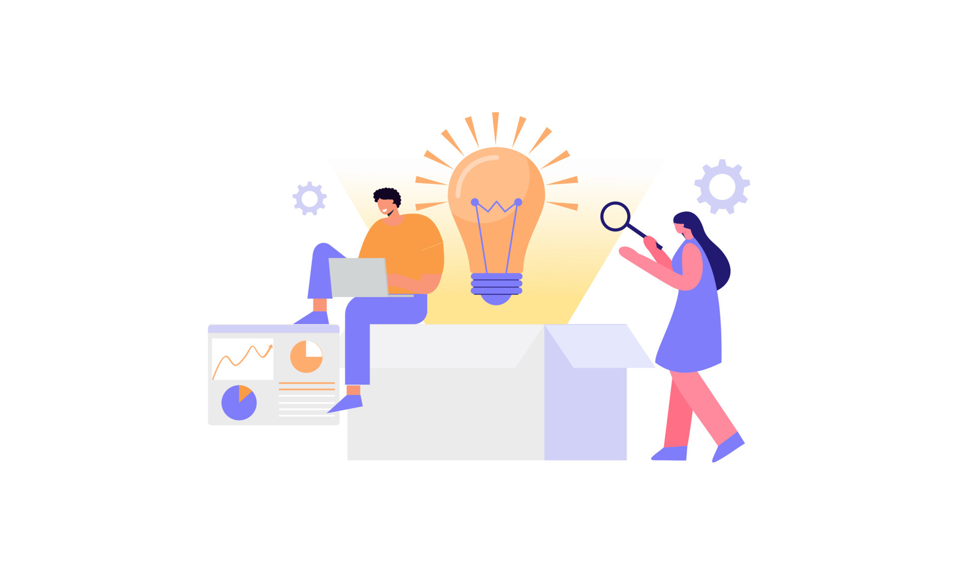 Problem and solution in business solving to look idea concept 22525866 ...