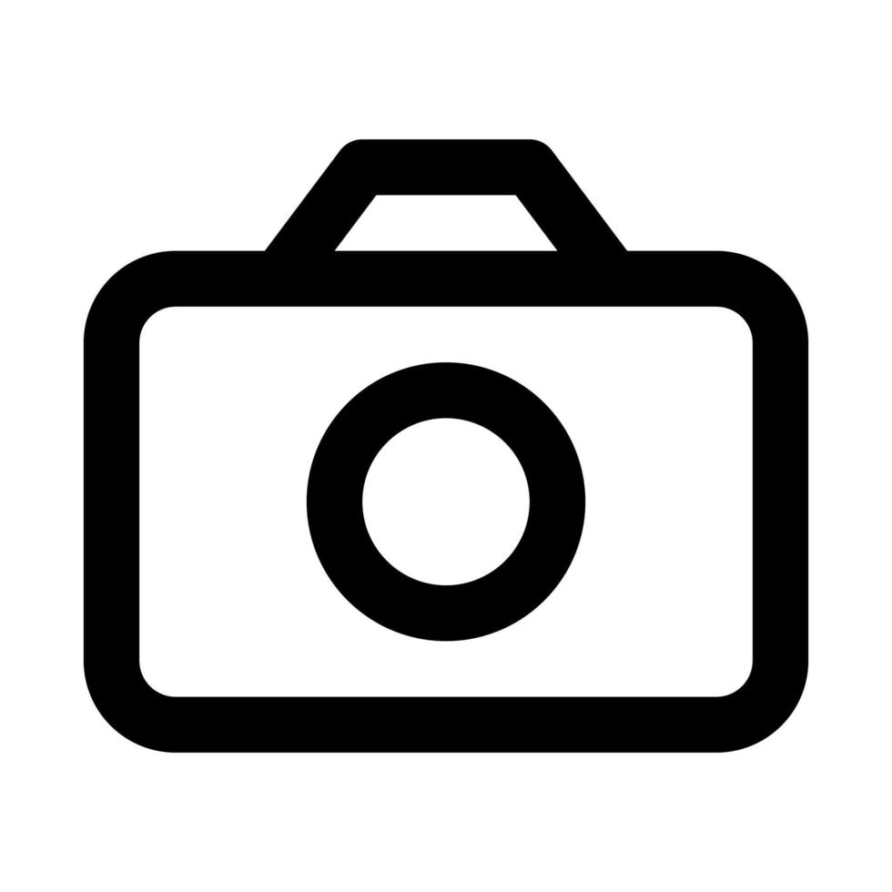camera of user interface outline icon set 22525978 Vector Art at Vecteezy