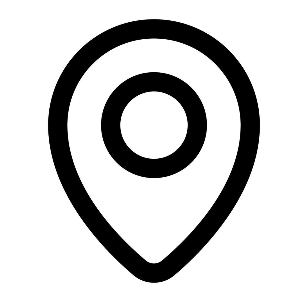 Location Of User Interface Outline Icon Set 22525997 Vector Art At Vecteezy