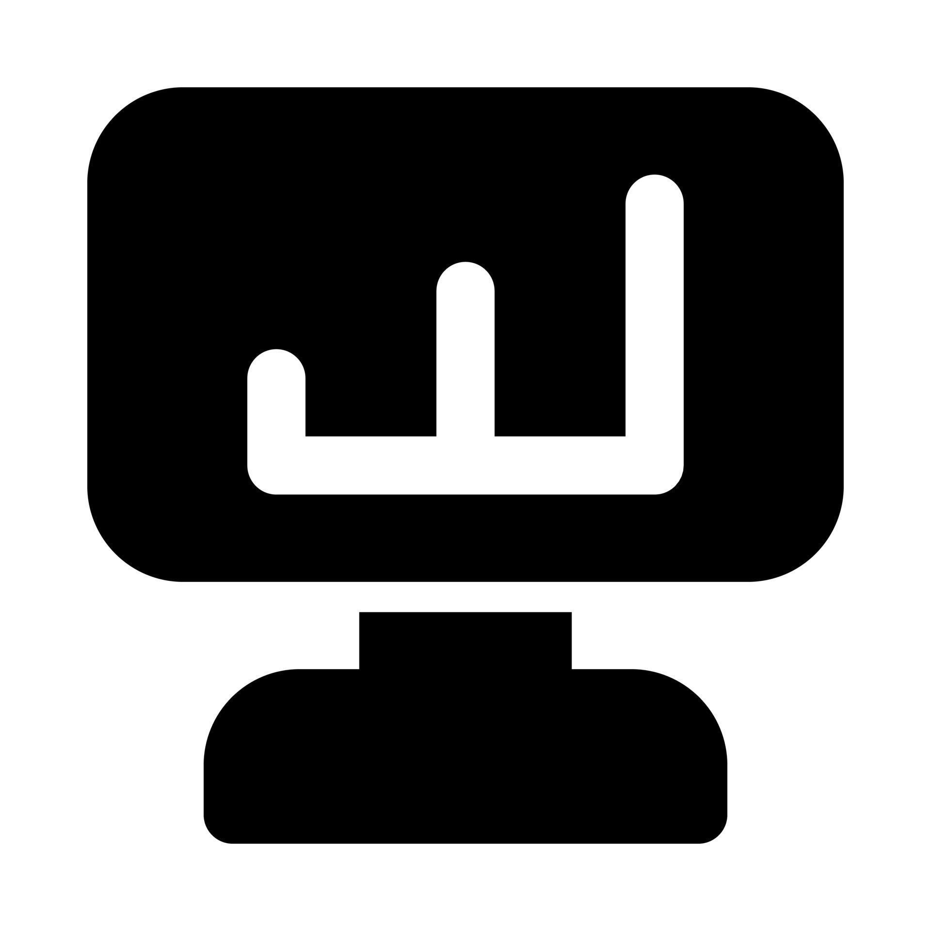 graphic report of user interface solid icon set 22526803 Vector Art at ...