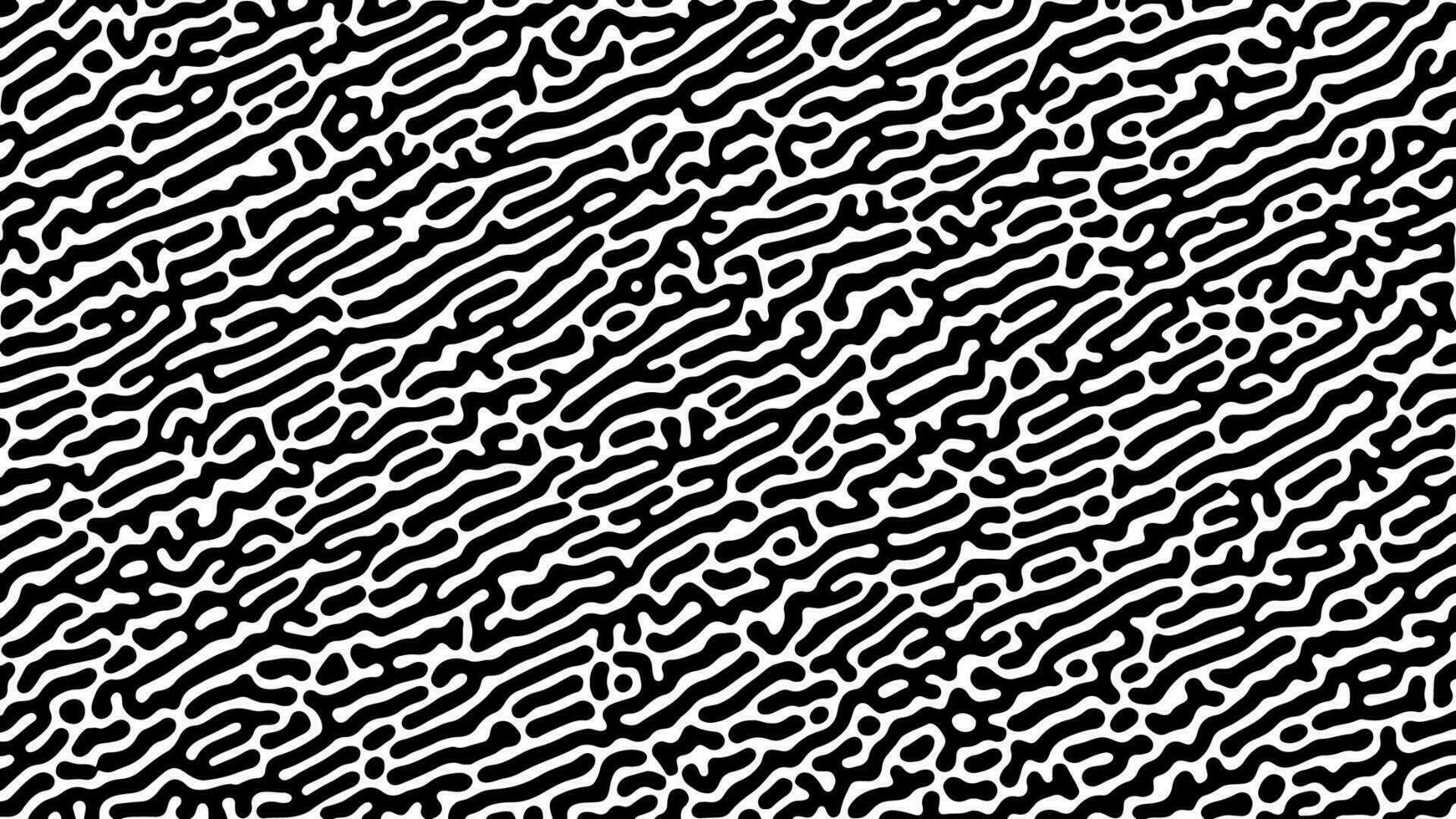 Monochrome Turing Reaction Background Abstract Diffusion Pattern With