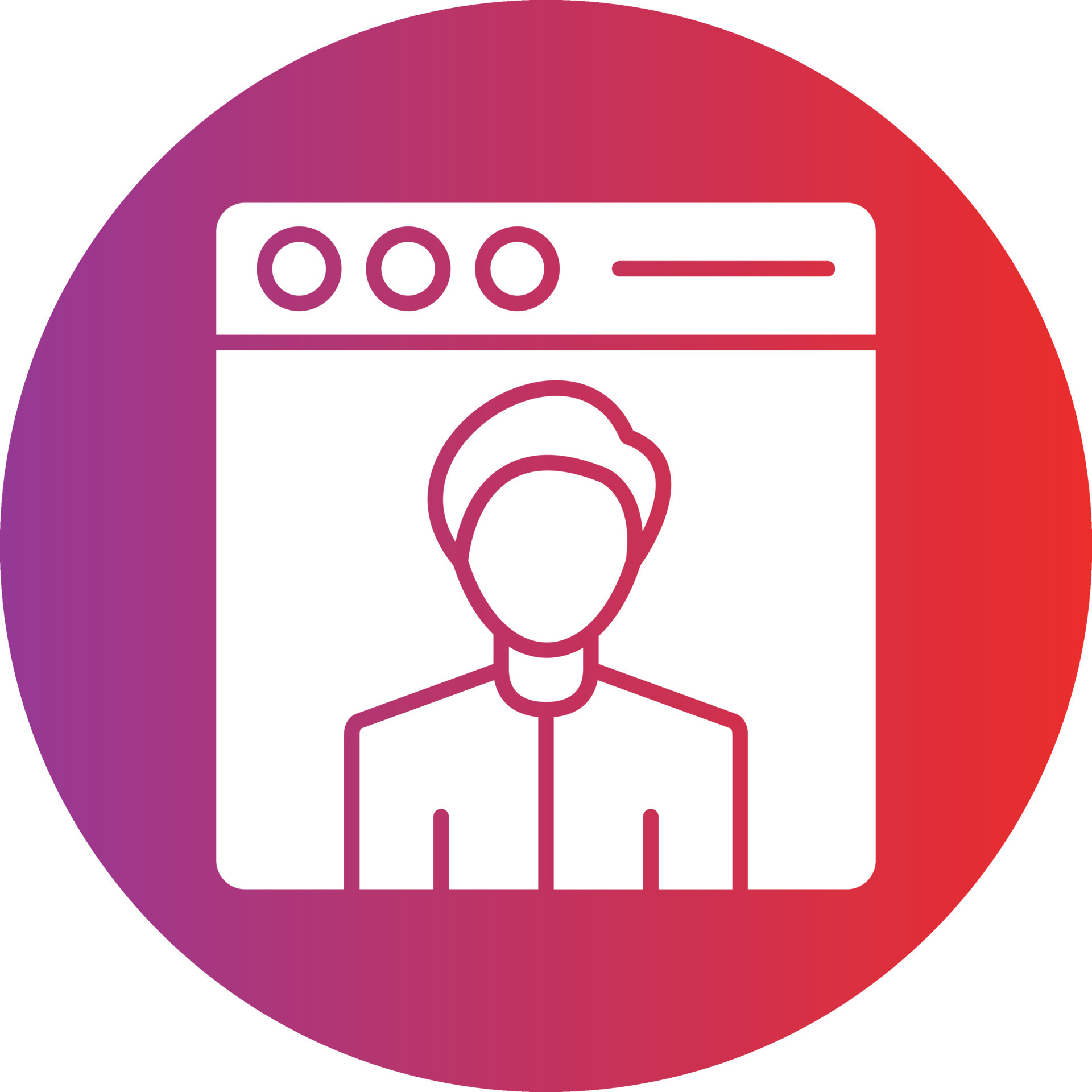 Vector Design Web User Icon Style 22529805 Vector Art at Vecteezy